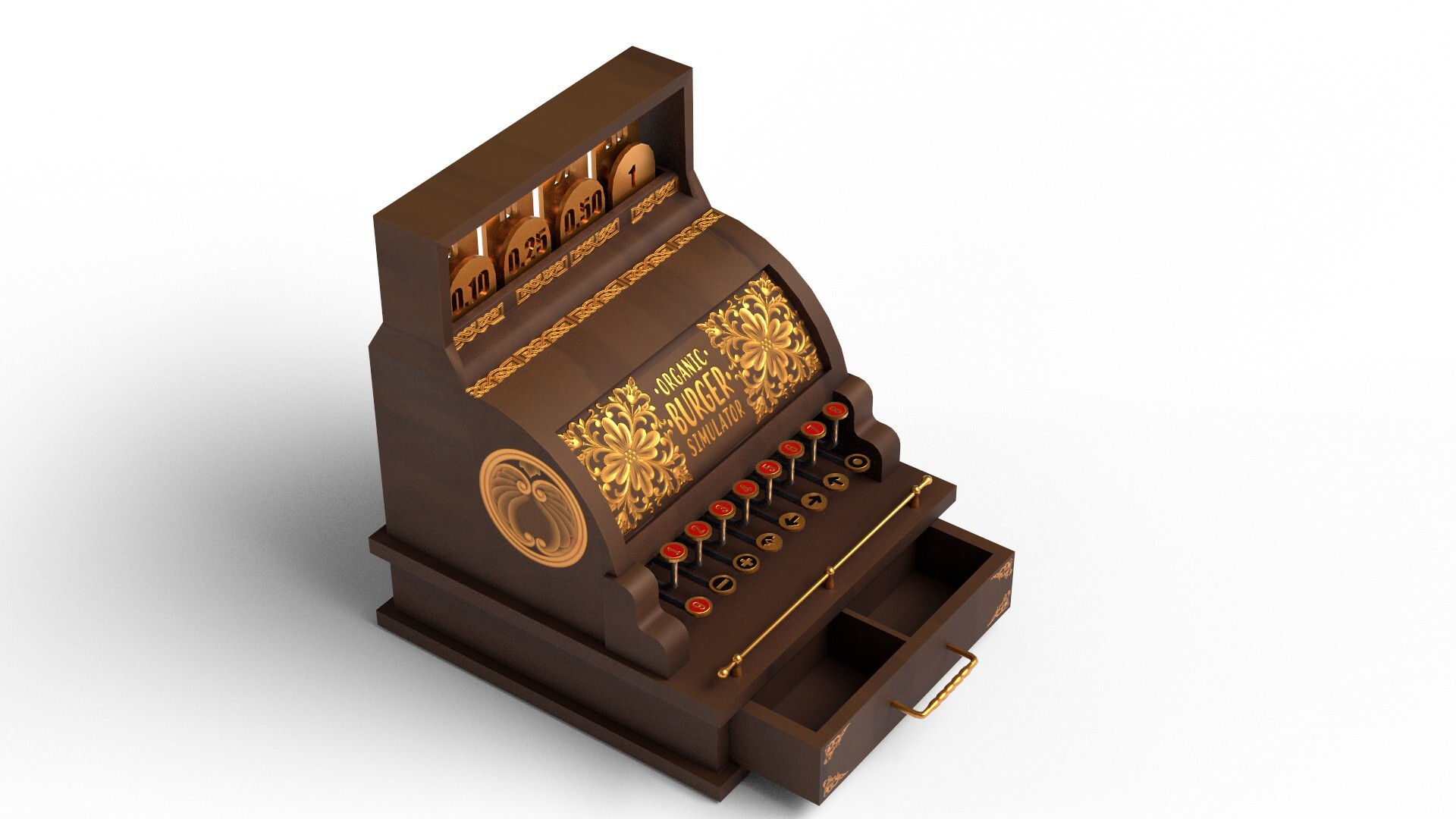 Hüseyin Doğan - Simulation Game Stylized Cash Register