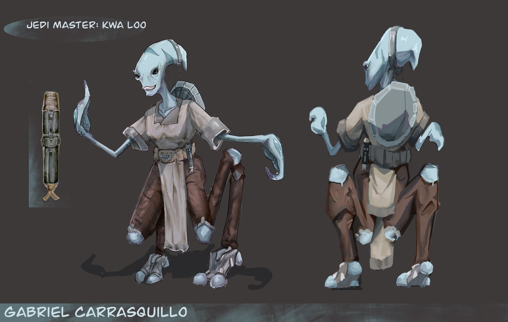 ArtStation - Jedi Master- Concept