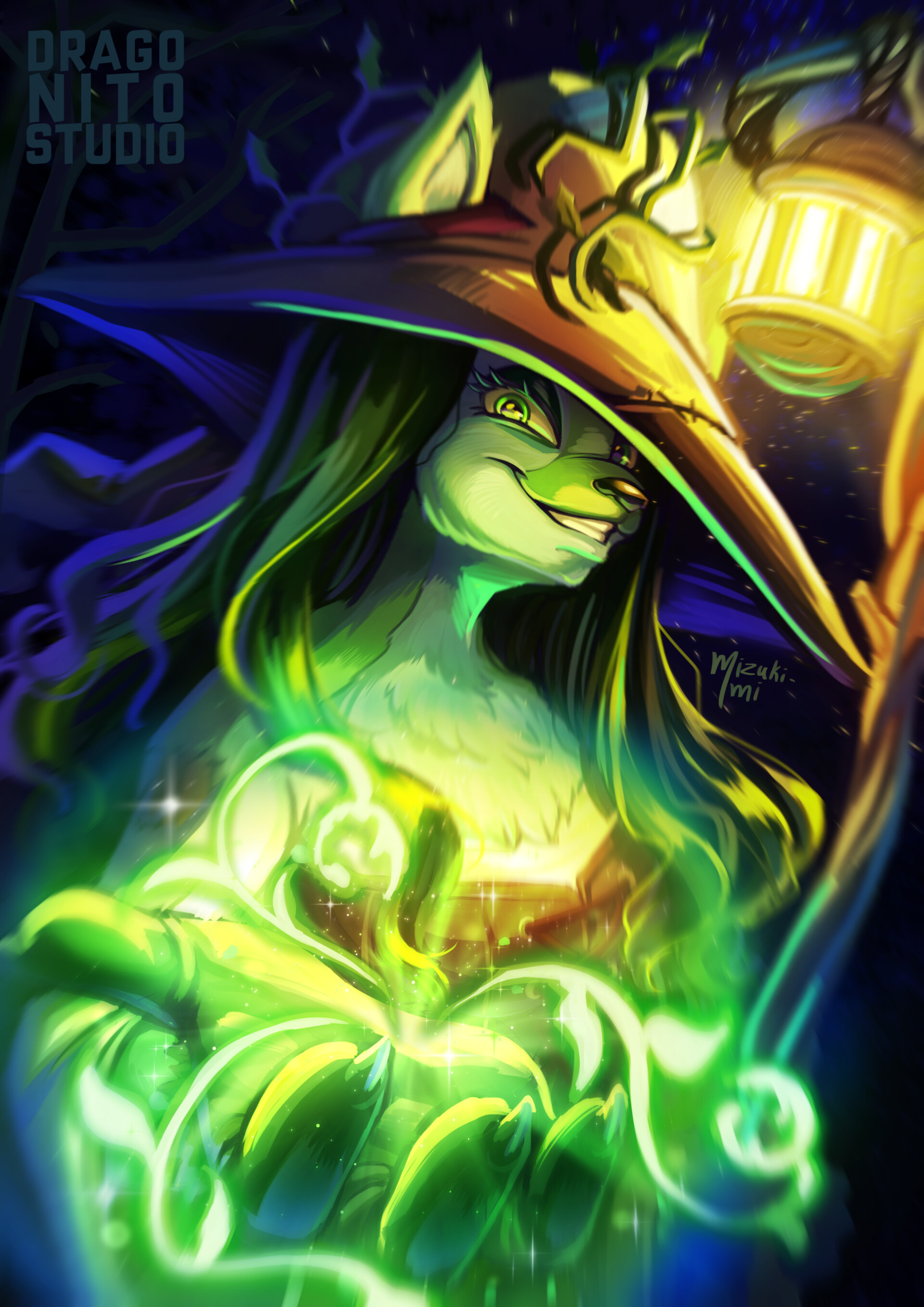 ArtStation - Sophie the Swamp Witch