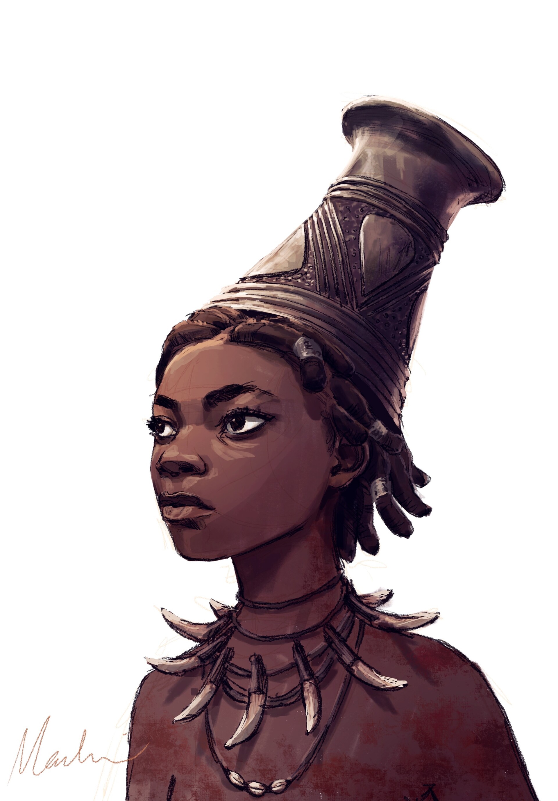 ArtStation - Head piece designs.