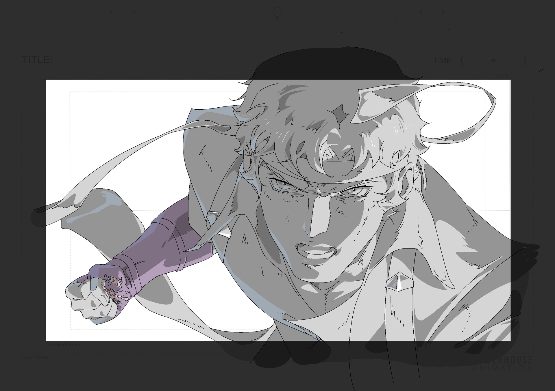 Katie S - Castlevania Nocturne Season 2 Layout and Keyframes