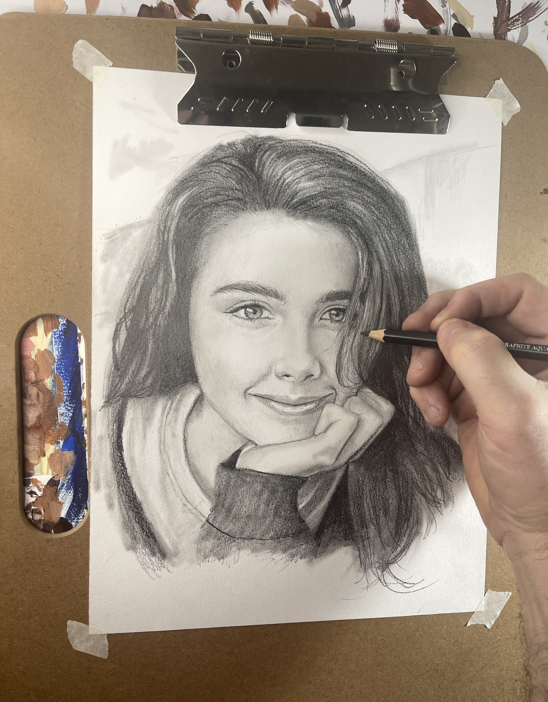 ArtStation - Pencil Portrait.