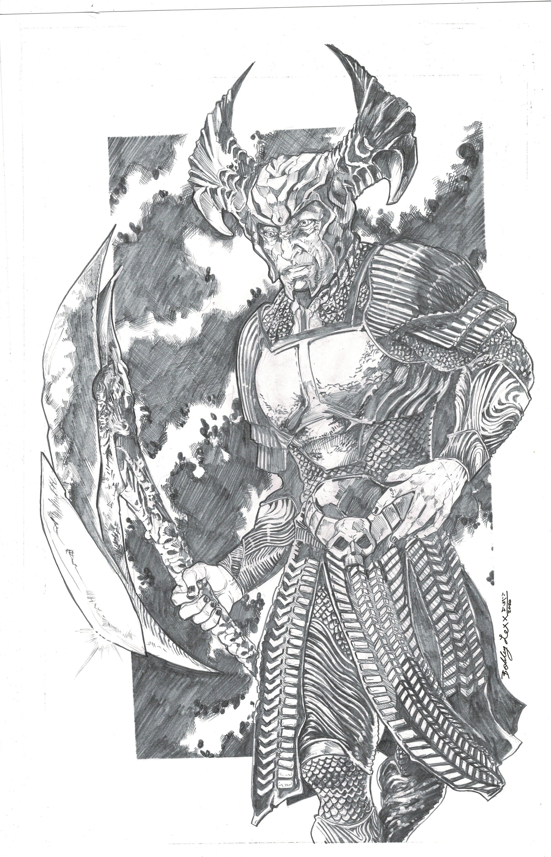 ArtStation - Steppenwolf commission