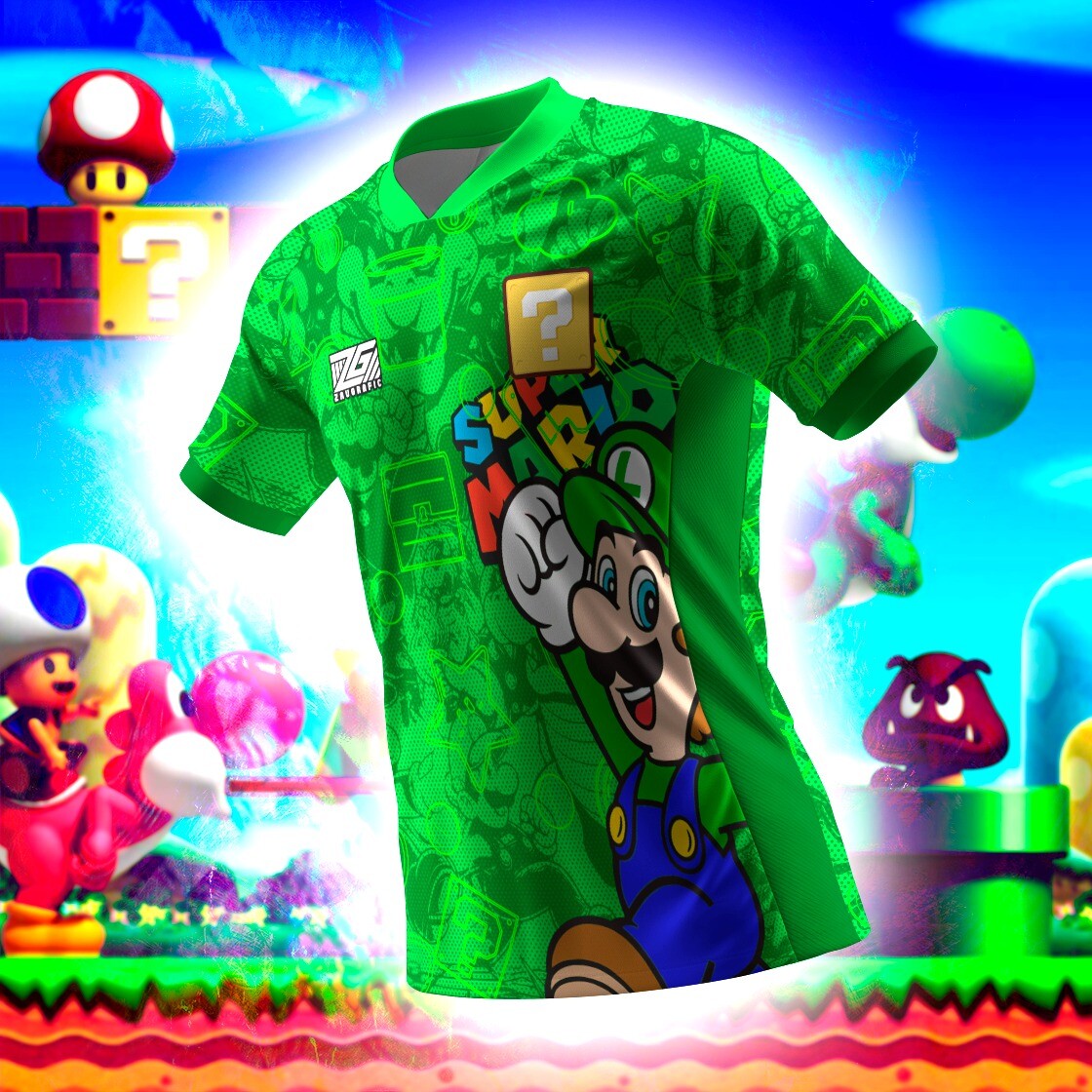 ArtStation - Luigi (Serie Super Mario Bros) - Zaugrafic