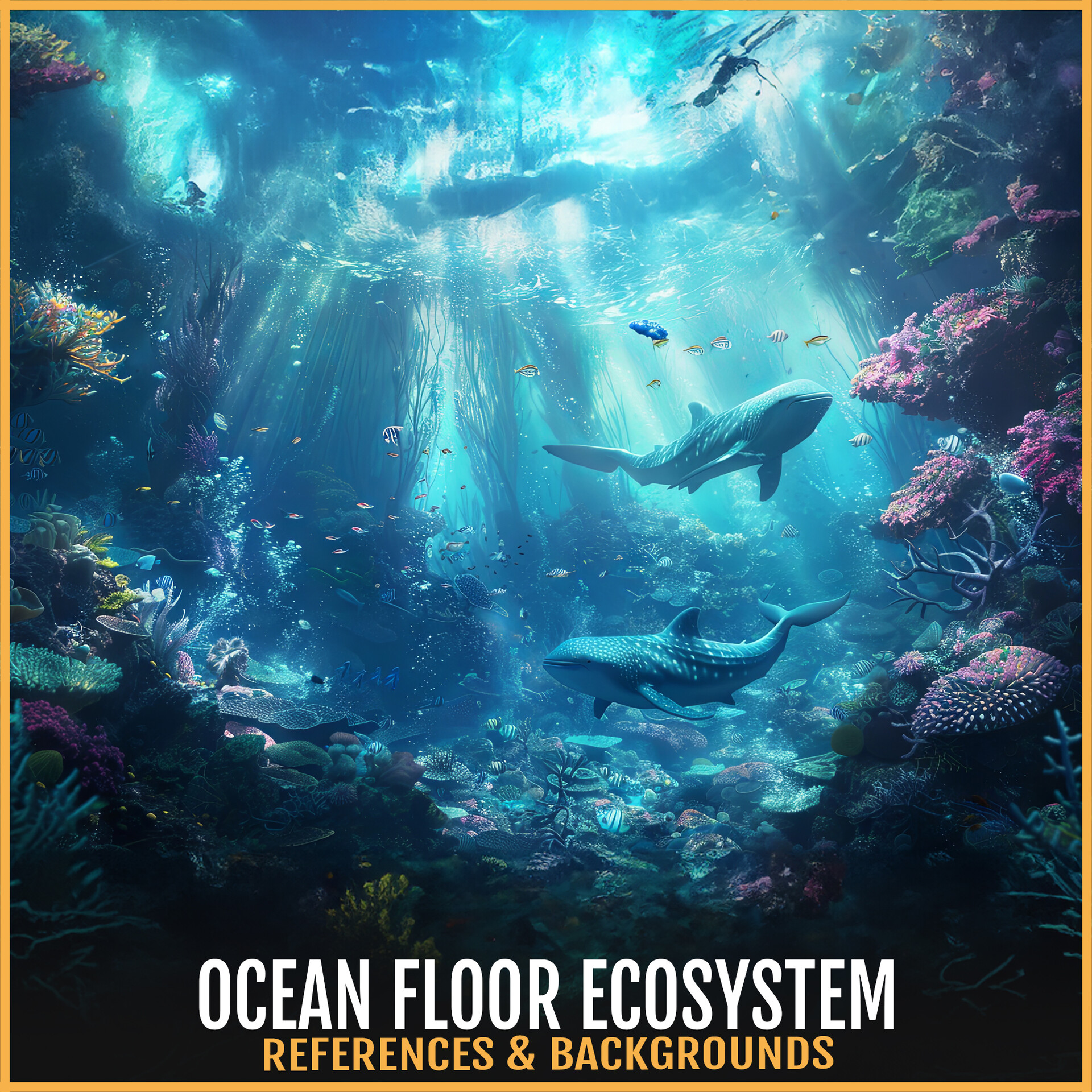 ArtStation - 707 Ocean Floor Ecosystem