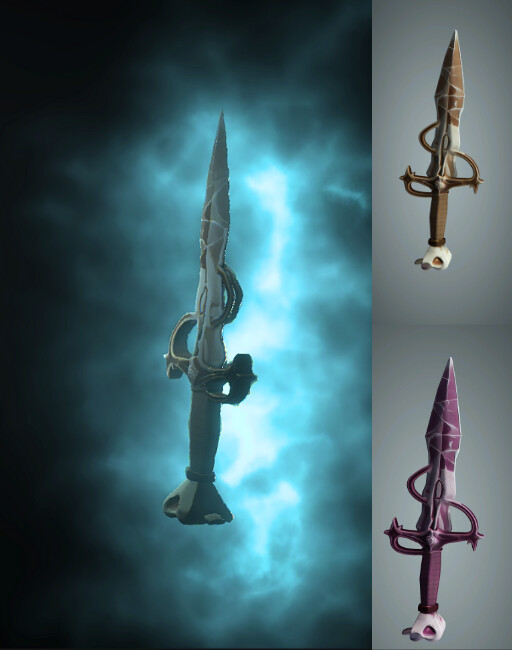 Onyx Animated - Voidfang Dagger – Legendary Dark Fantasy Blade