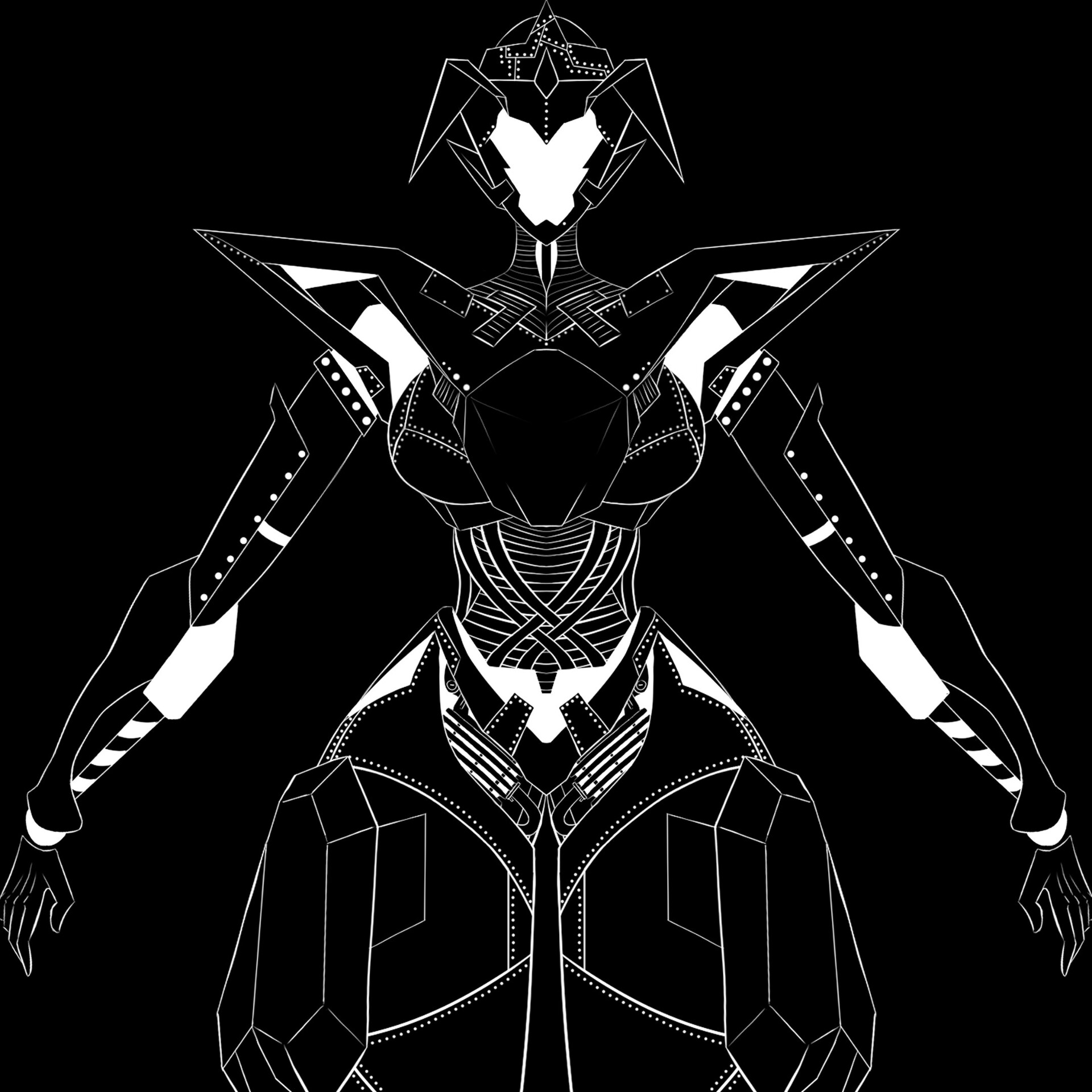 ArtStation - Astartea OG model sheet