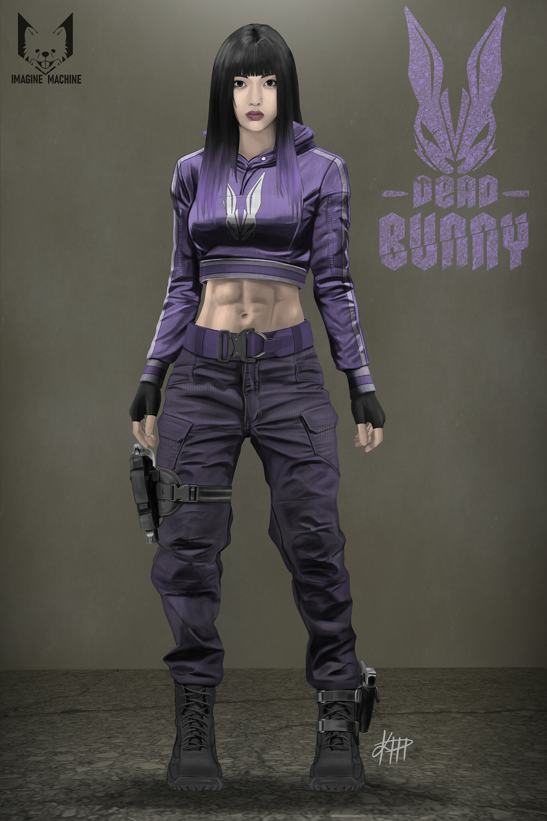 ArtStation - Assassin Code Name Lilac