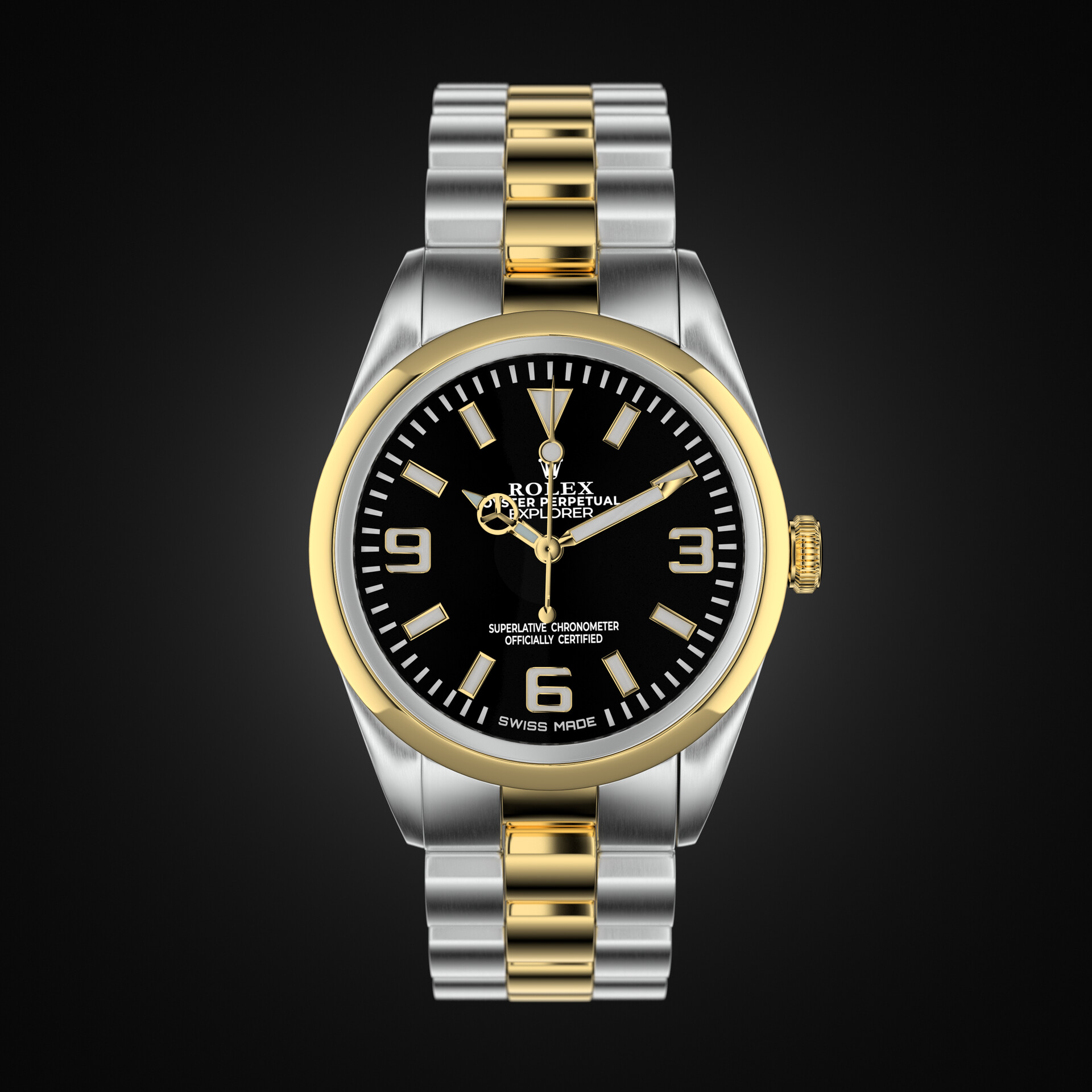 ArtStation - Rolex Explorer Wrist Watch