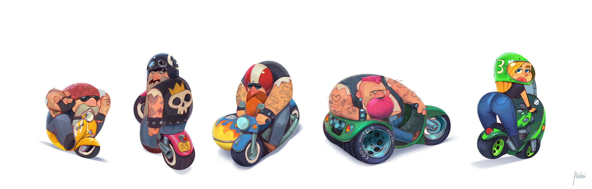 aleksandr-pushai-bikers2.jpg (1920×615)-花瓣网