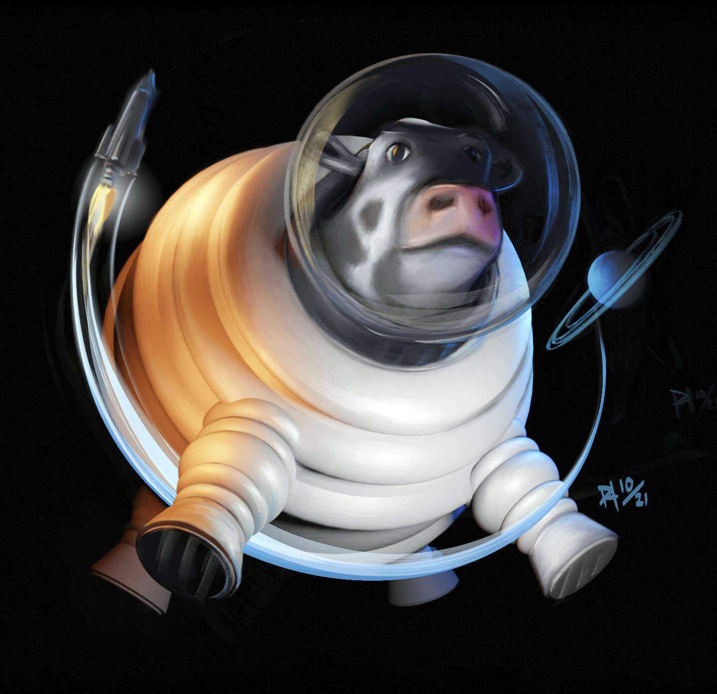 Paul Harris - Spherical Space Cow