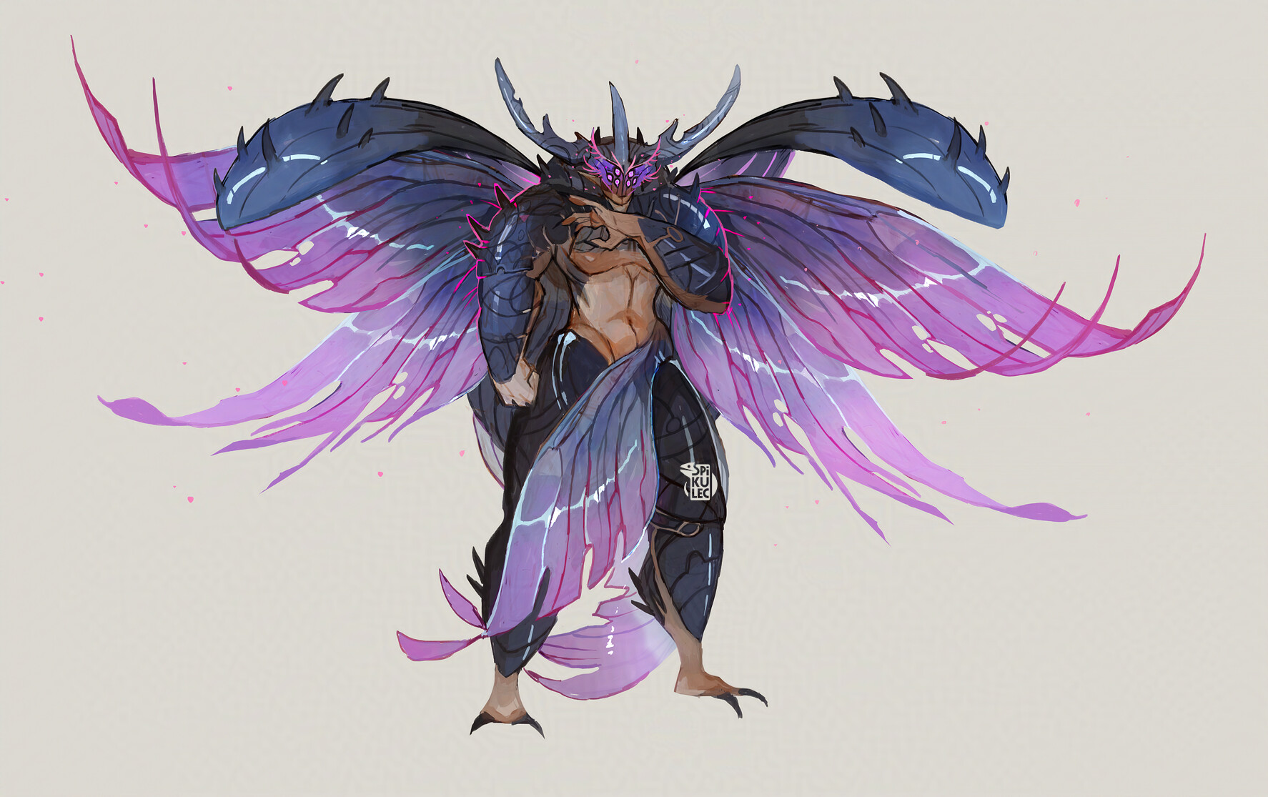 ArtStation - Spriggan - Beetle Elf 2