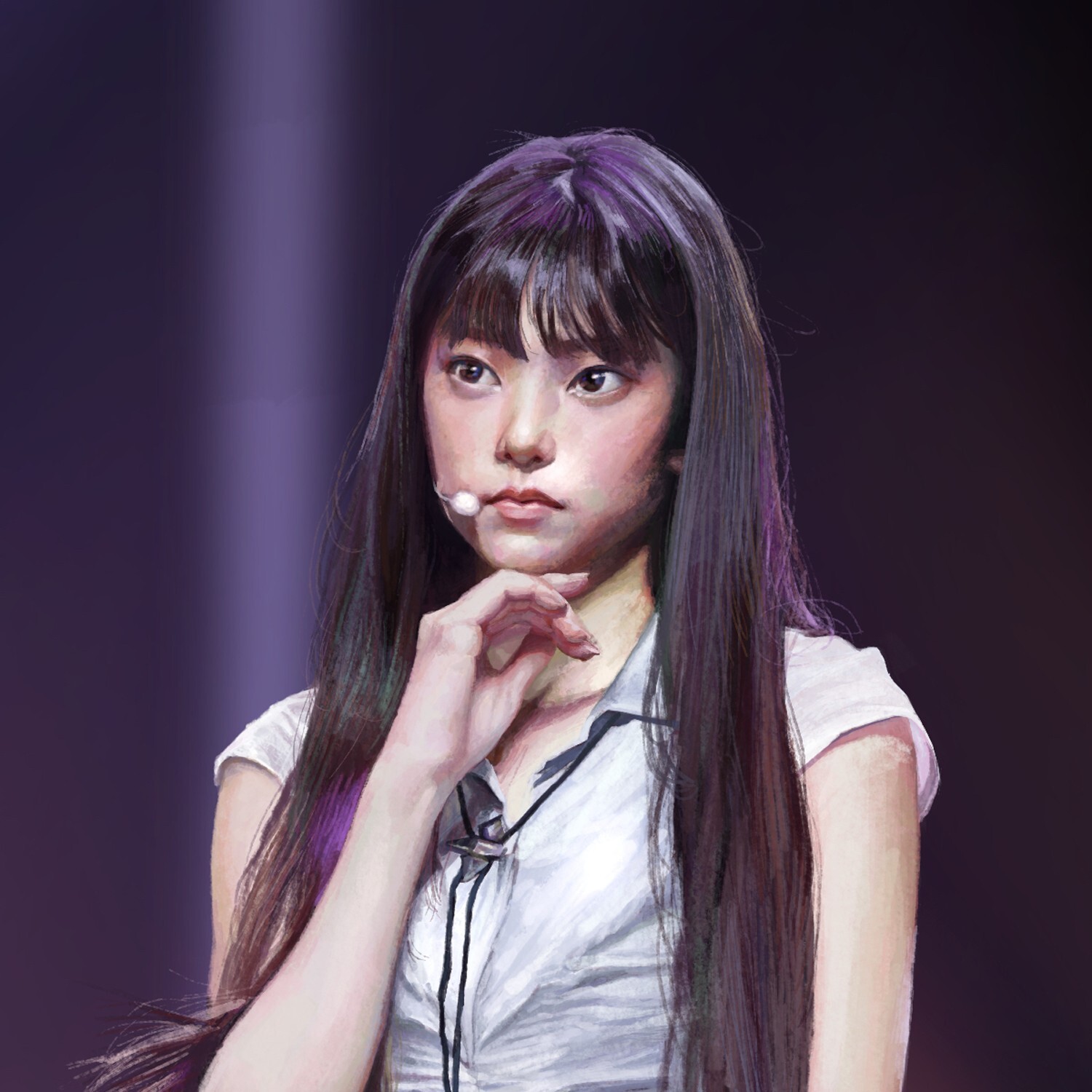 ArtStation - Newjeans Haerin[fan art]