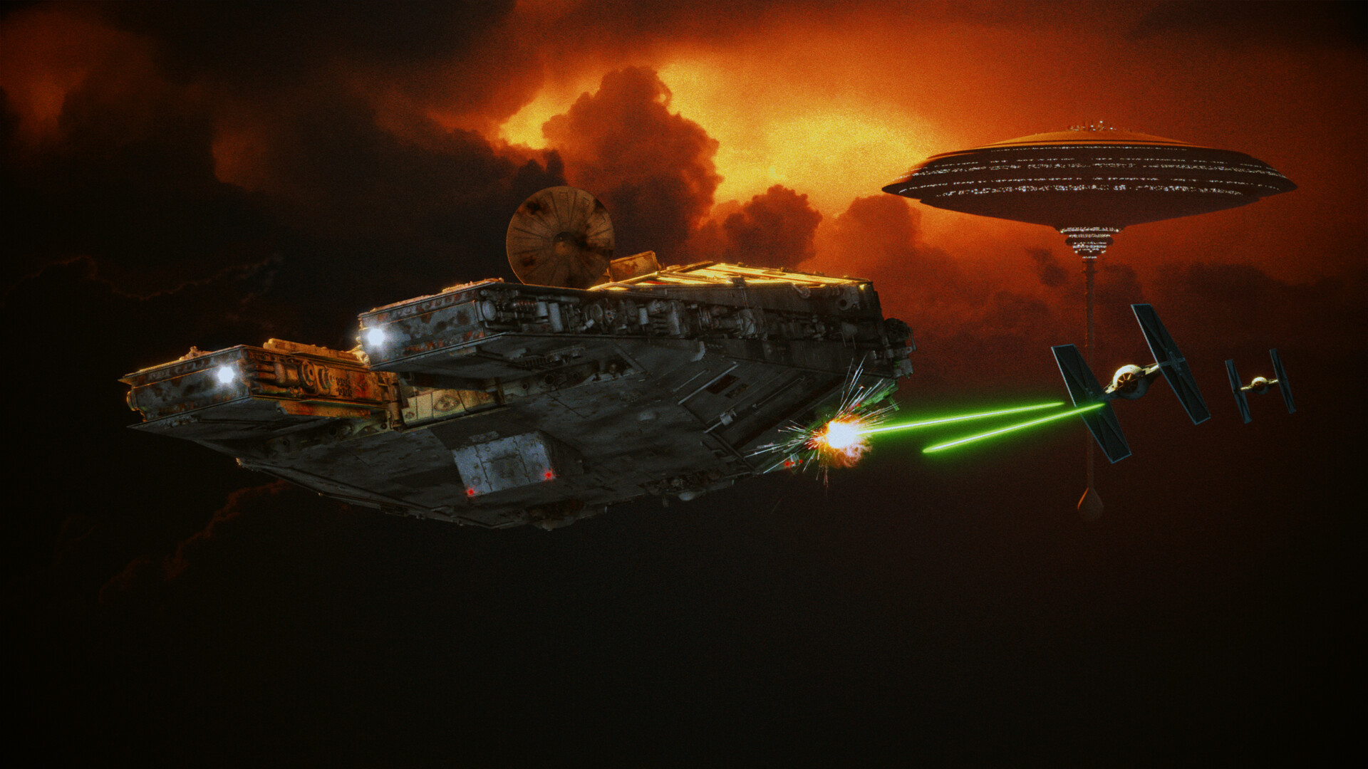 ArtStation - Sunset Escape Redux