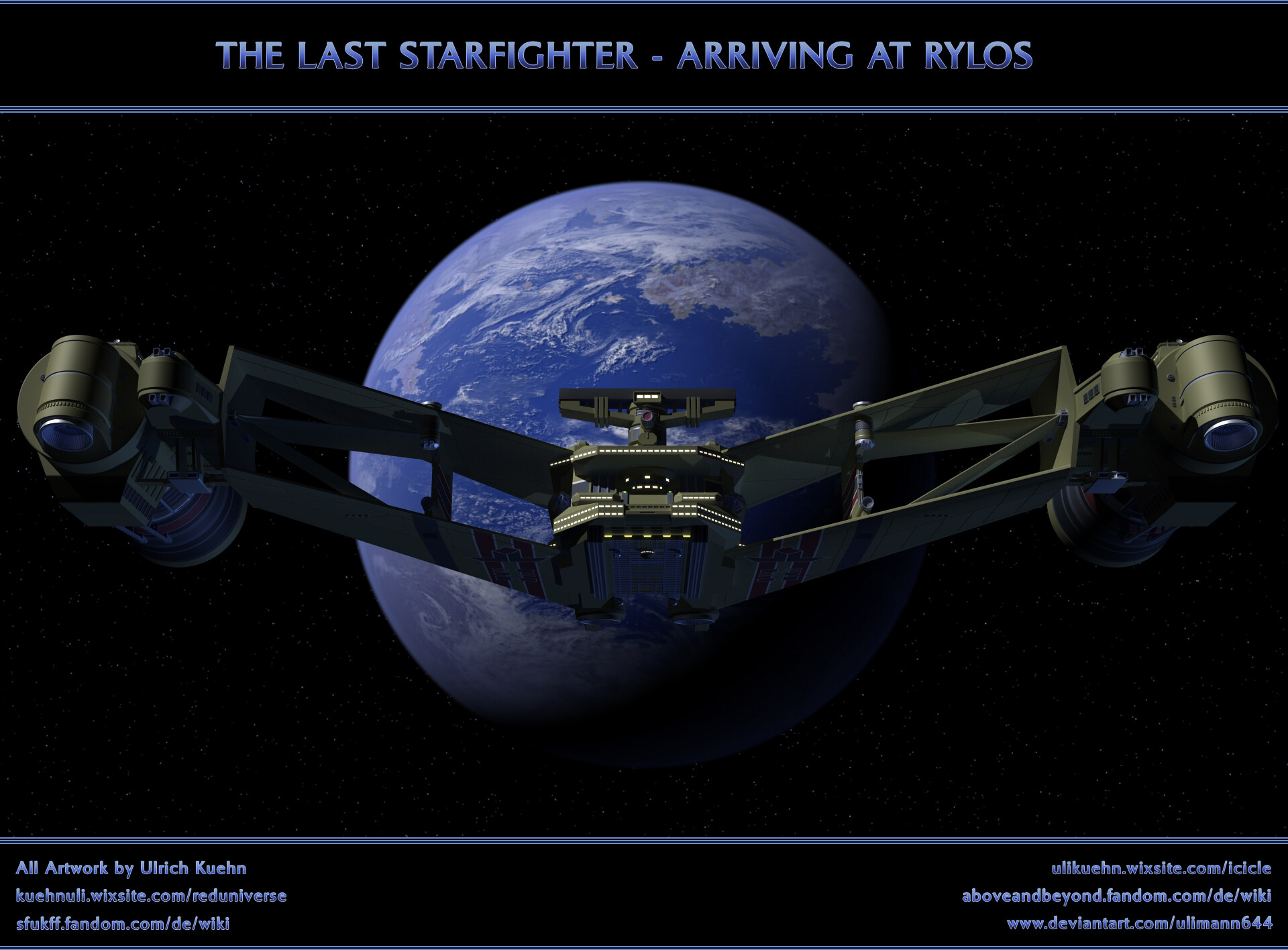 ArtStation - THE LAST STARFIGHTER - ARRIVAL AT RYLOS