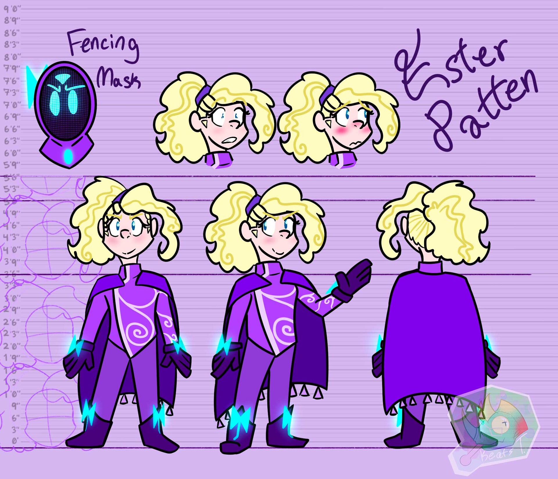 ArtStation - Character Design "Ester Patten"