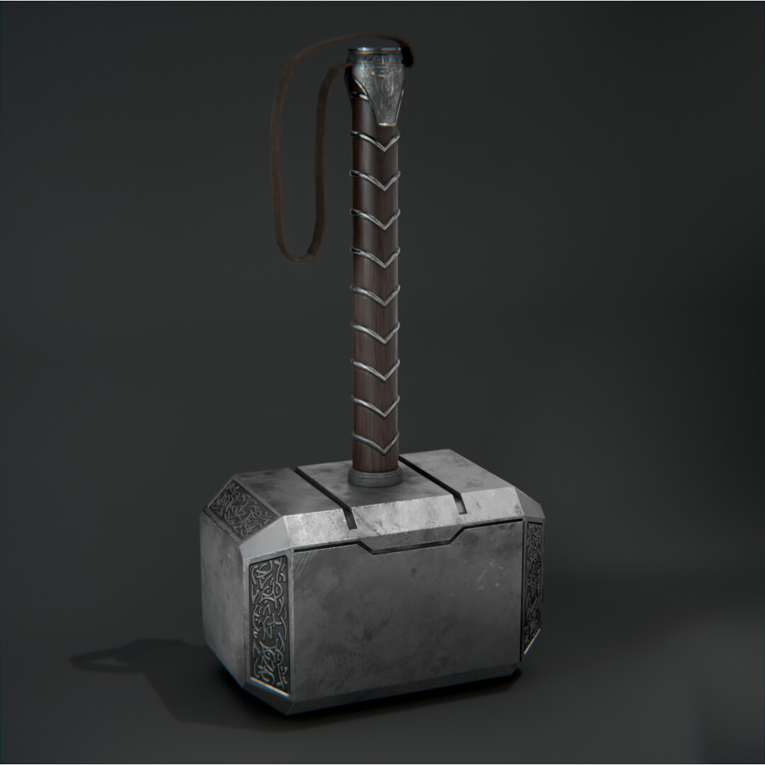 ArtStation - Mjolnir (Marvel)