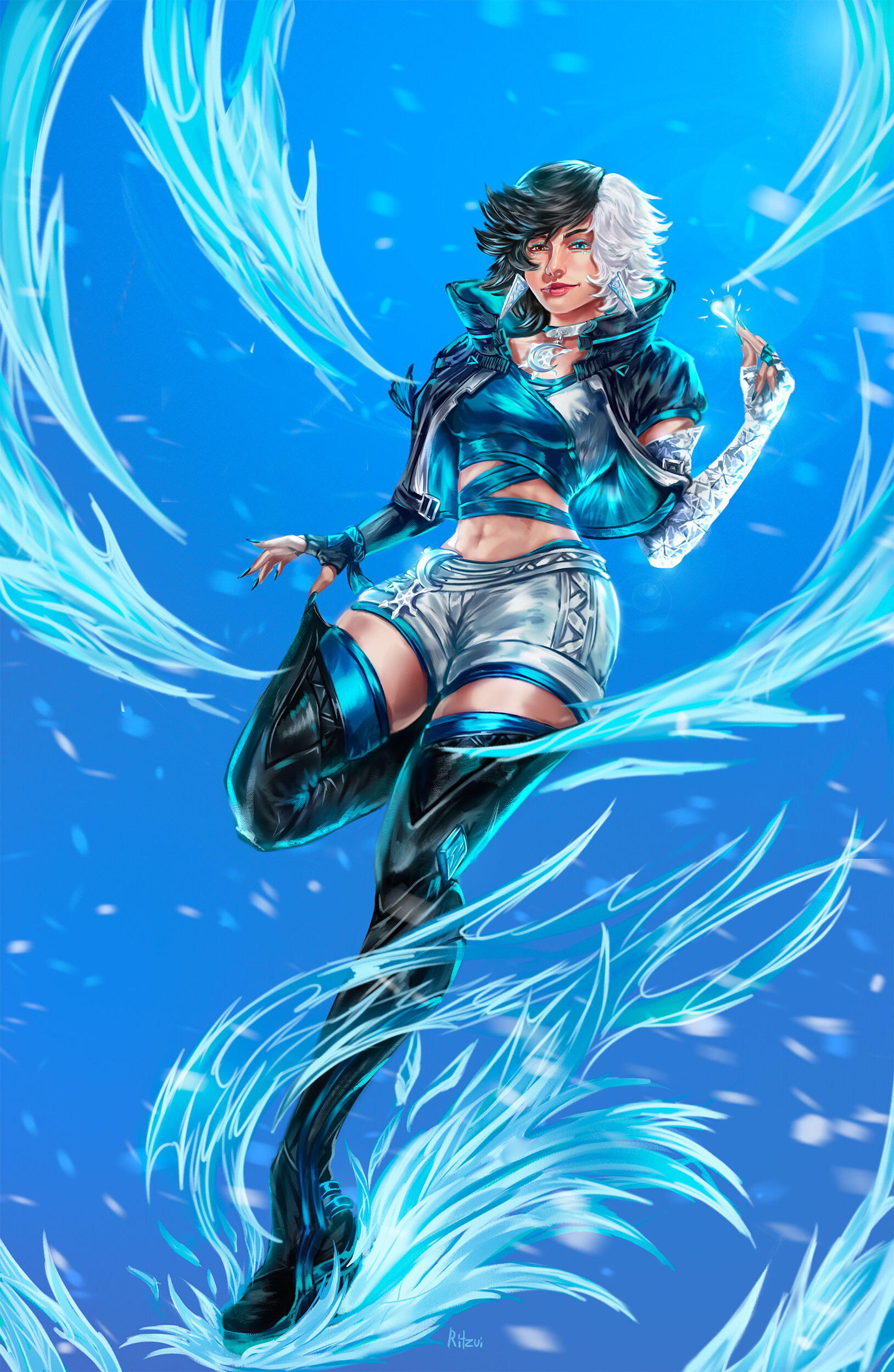 ArtStation - Luna Snow- Fan art