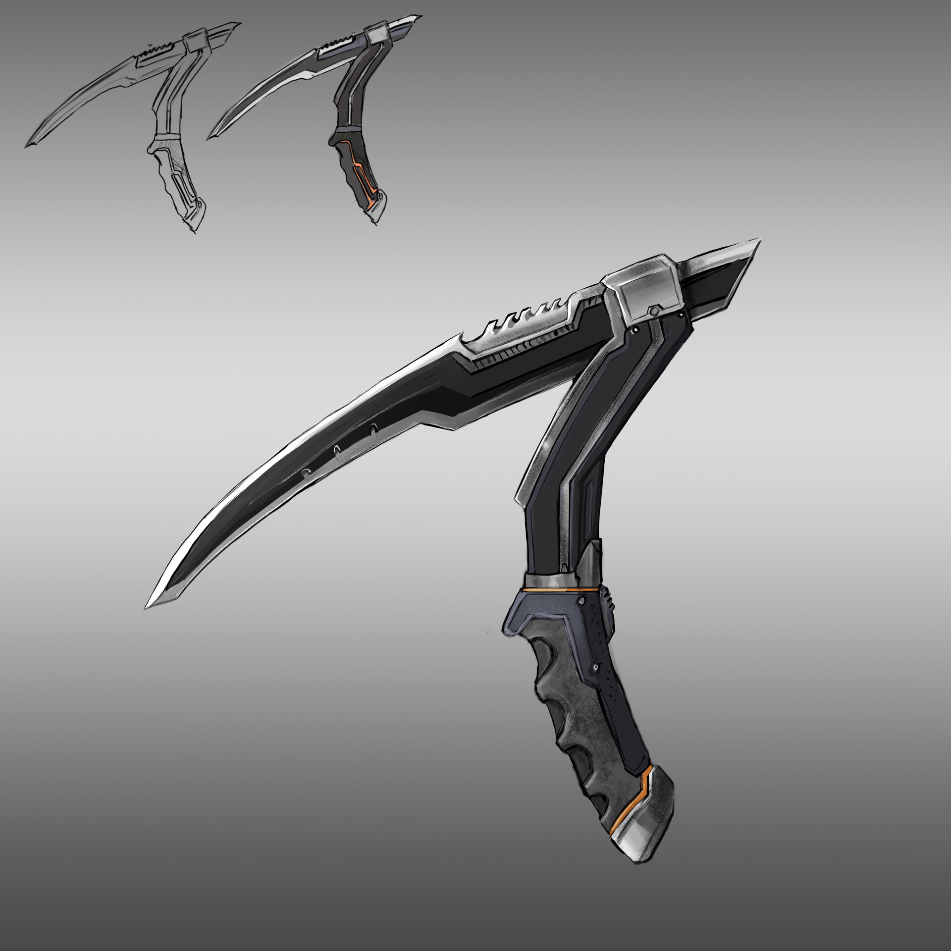 ArtStation - Melee Weapon Sketches