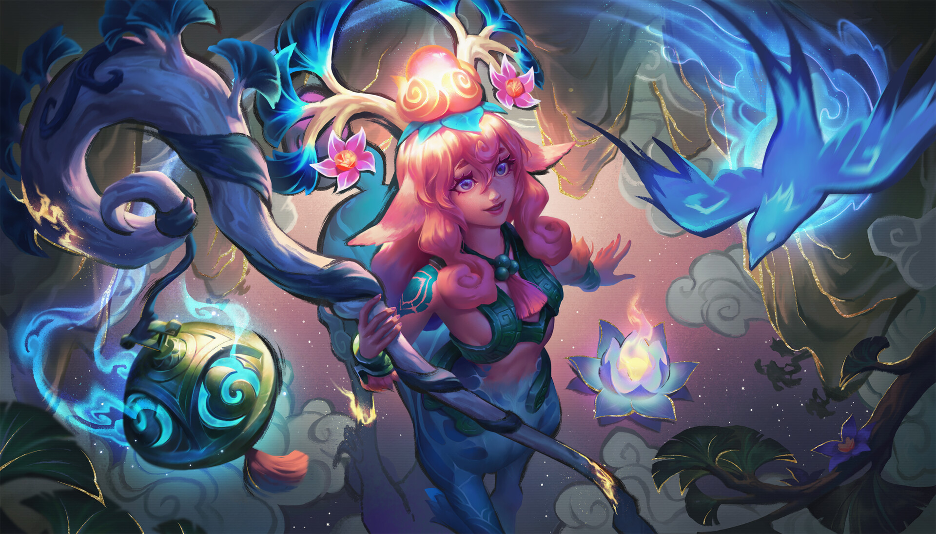 ArtStation - Shan Hai Scrolls Lillia - Fanart