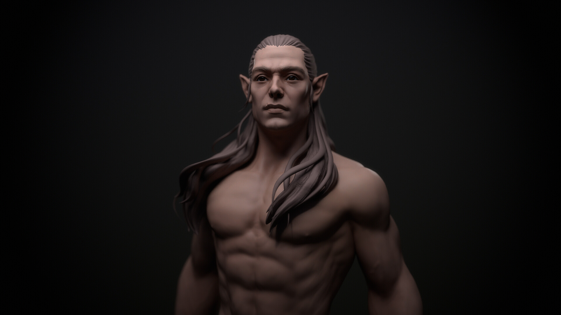 Rey Jhon Rosano - Male Elf Study