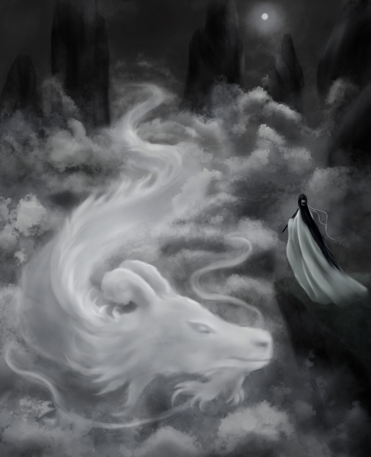 ArtStation - Cloud Dragon