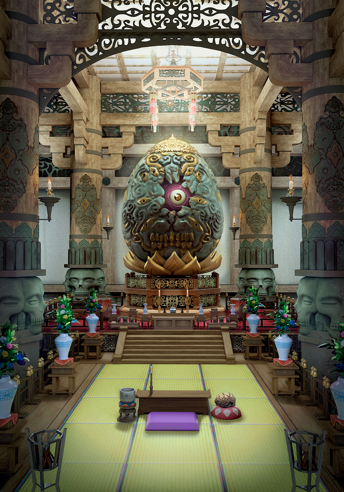 ArtStation - Watchful Egg