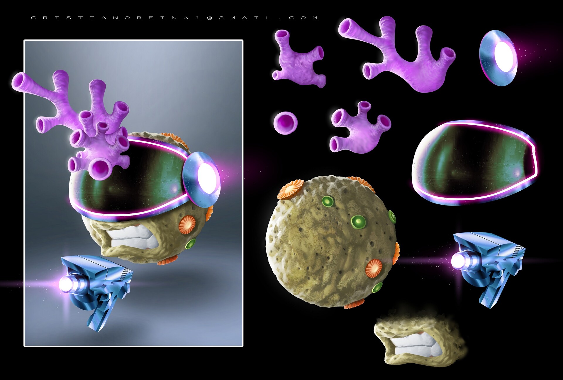 ArtStation - Coral cell.