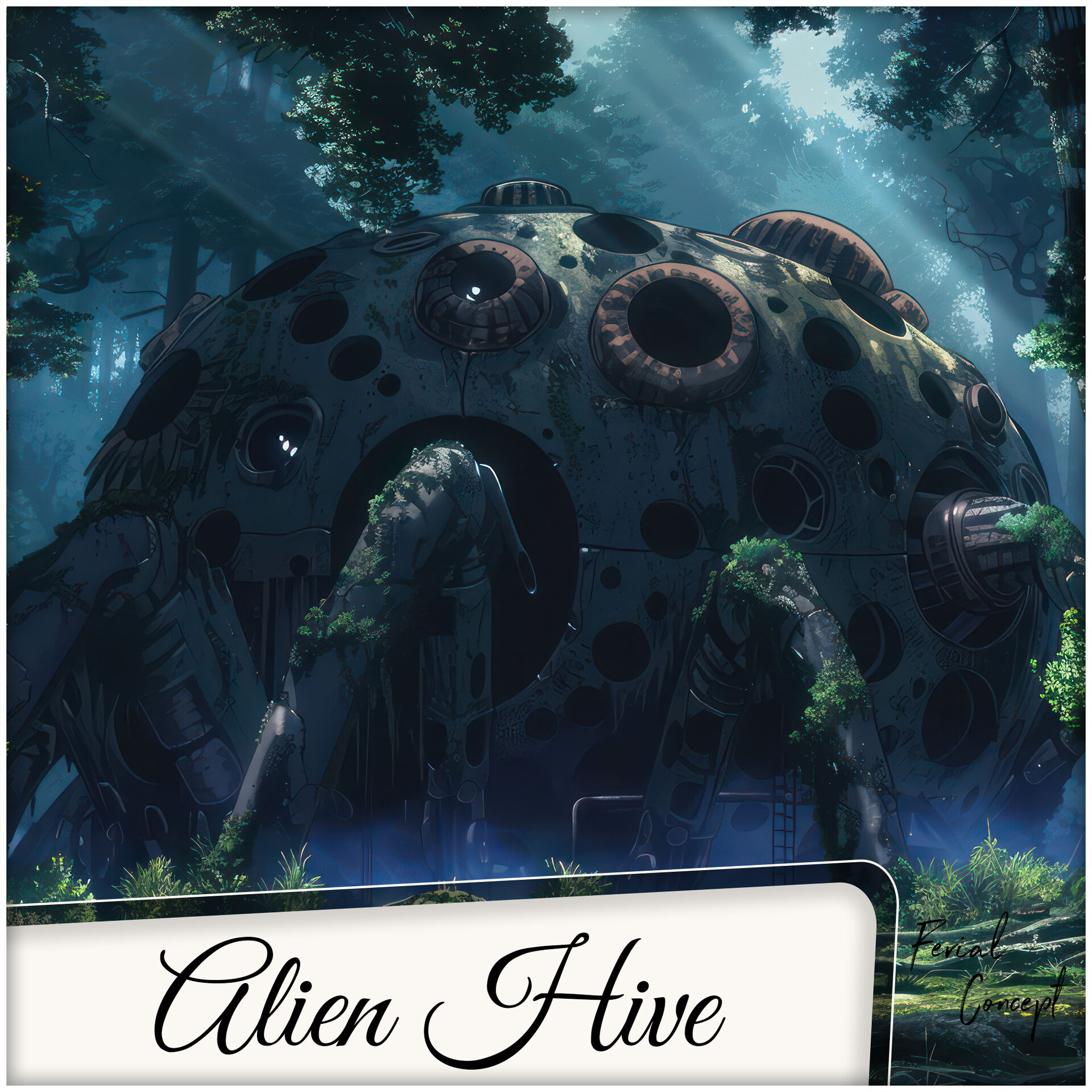 ArtStation - 🔹250 Alien Hive - Anime Concept Reference Image Pack v.174 ...