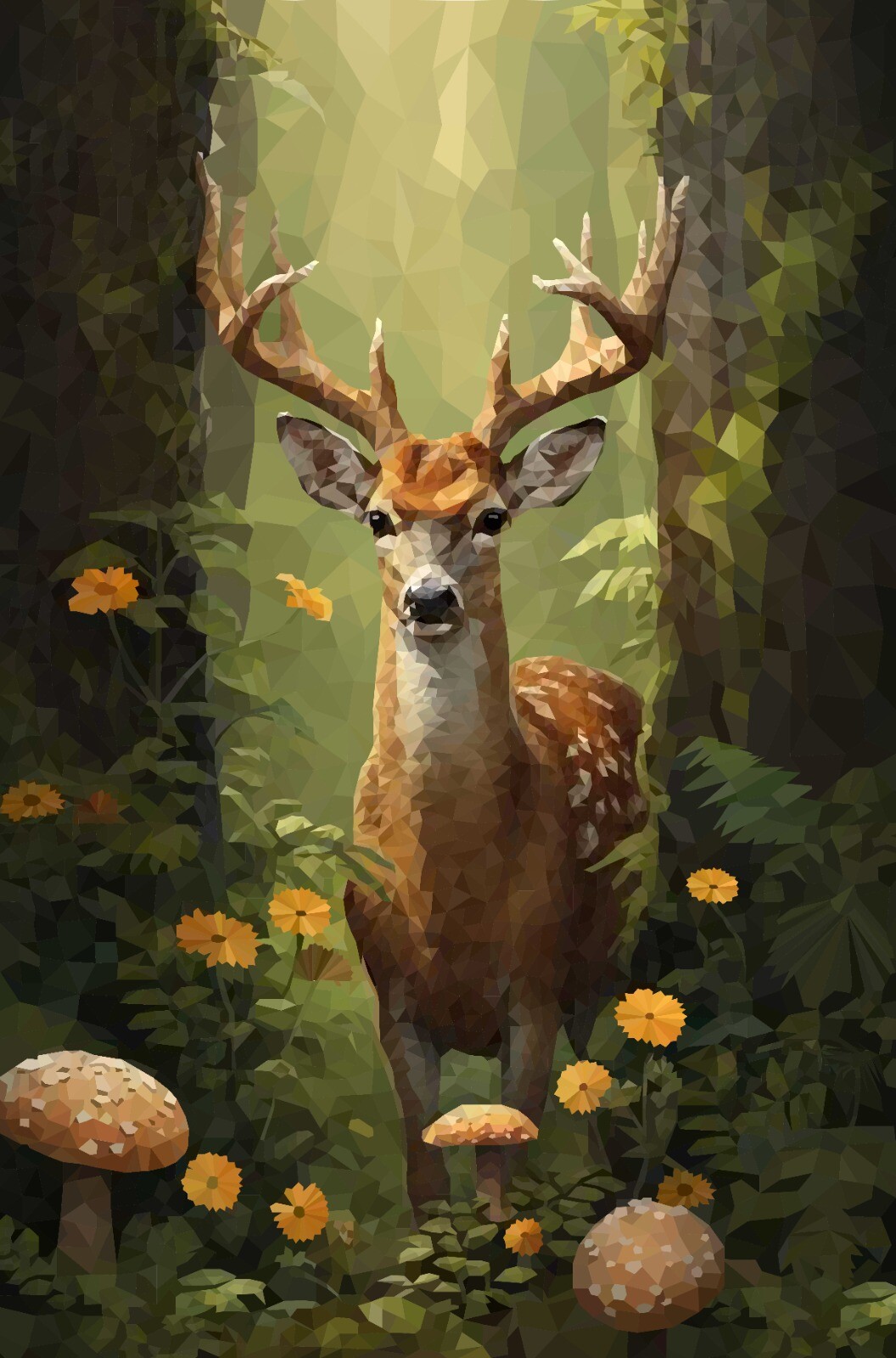 ArtStation - Vector Poly Art