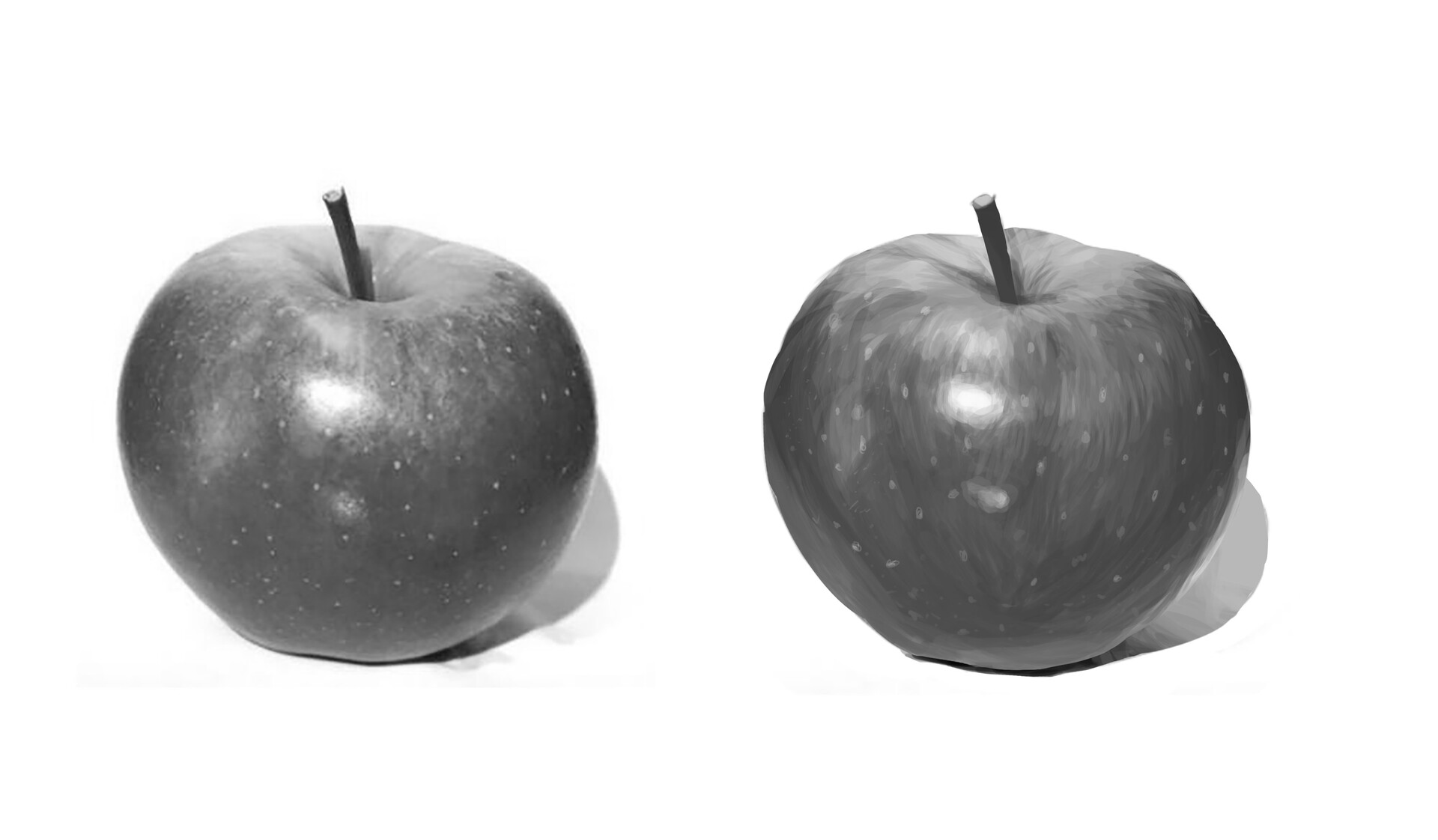 ArtStation - Apple Study - Illustration