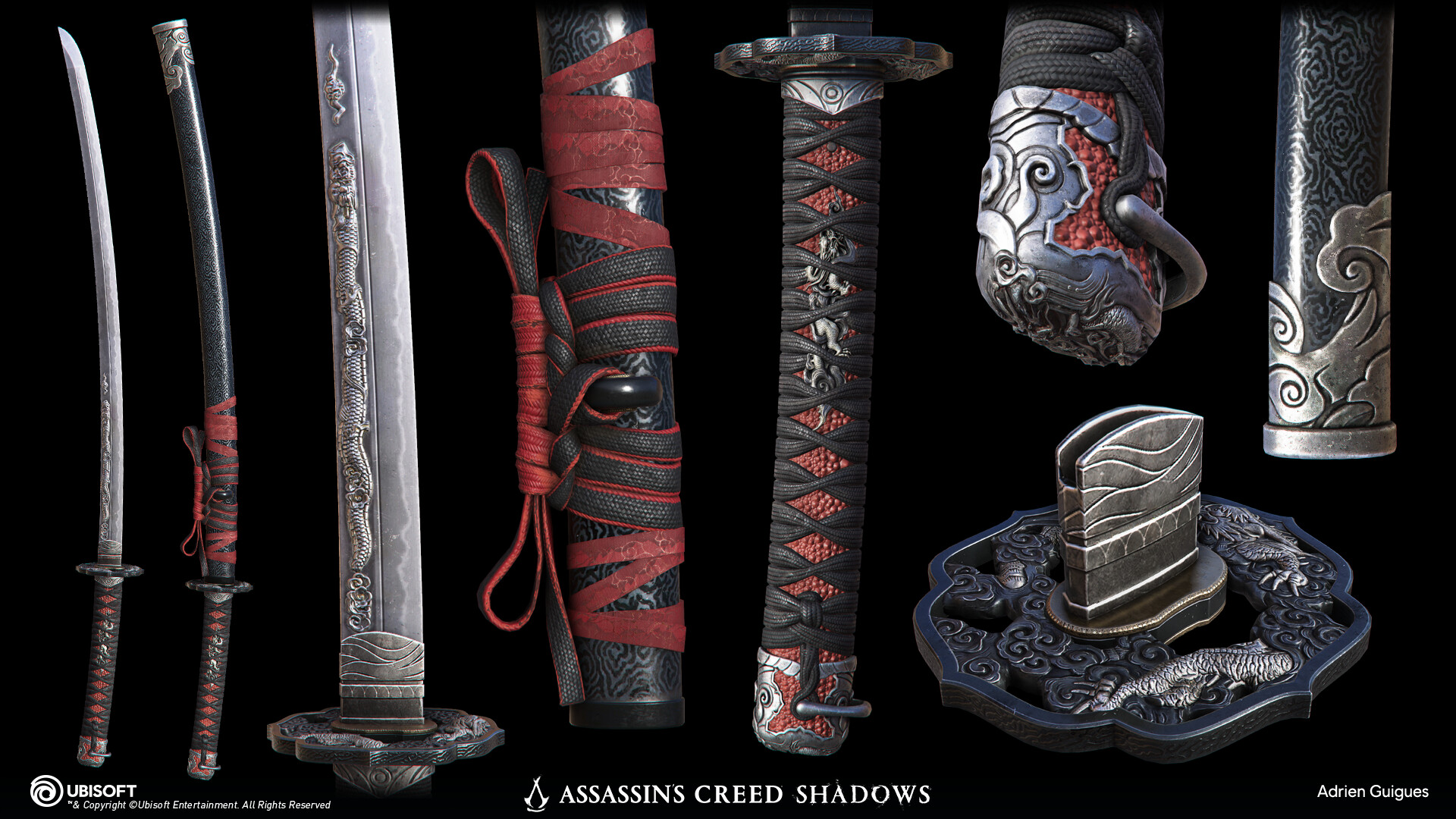 Adrien Guigues - Assassin's Creed Shadows - Katana