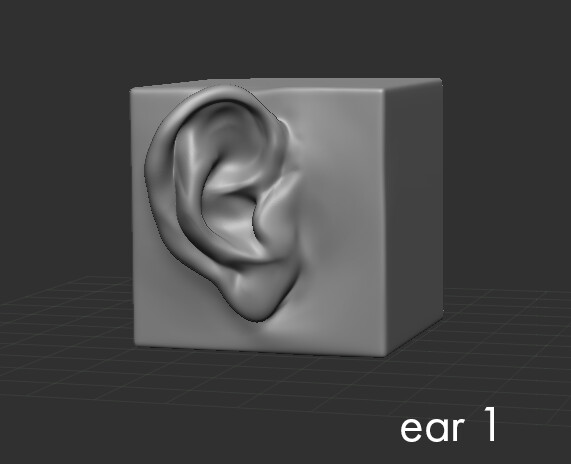 ArtStation - making ears till I make the perfect ear