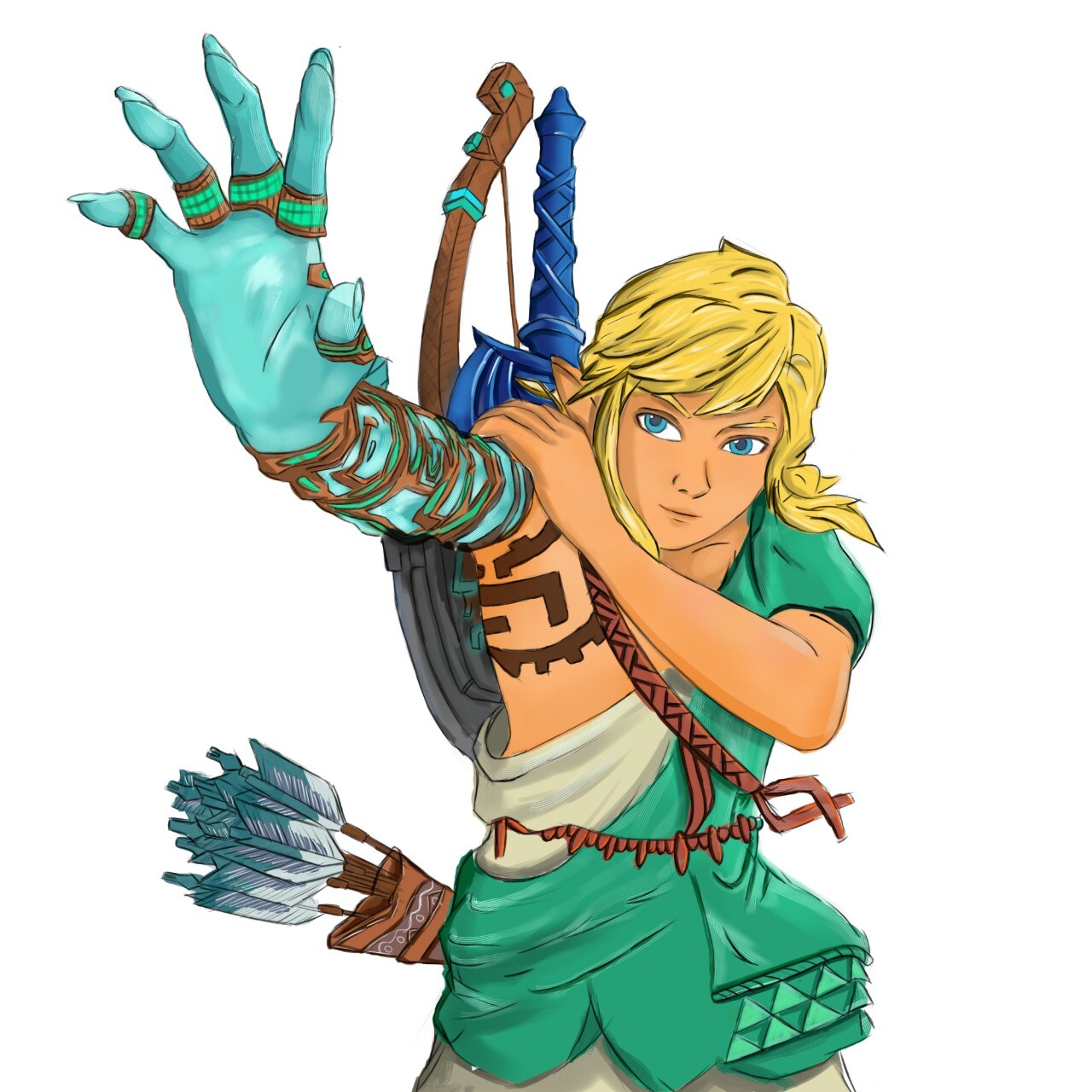 ArtStation - the hero of hyrule