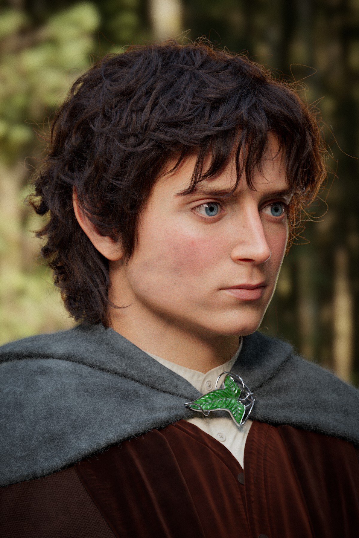Eden Exposito - Frodo Baggins - Elijah Wood - Lord of the Rings - Likeness