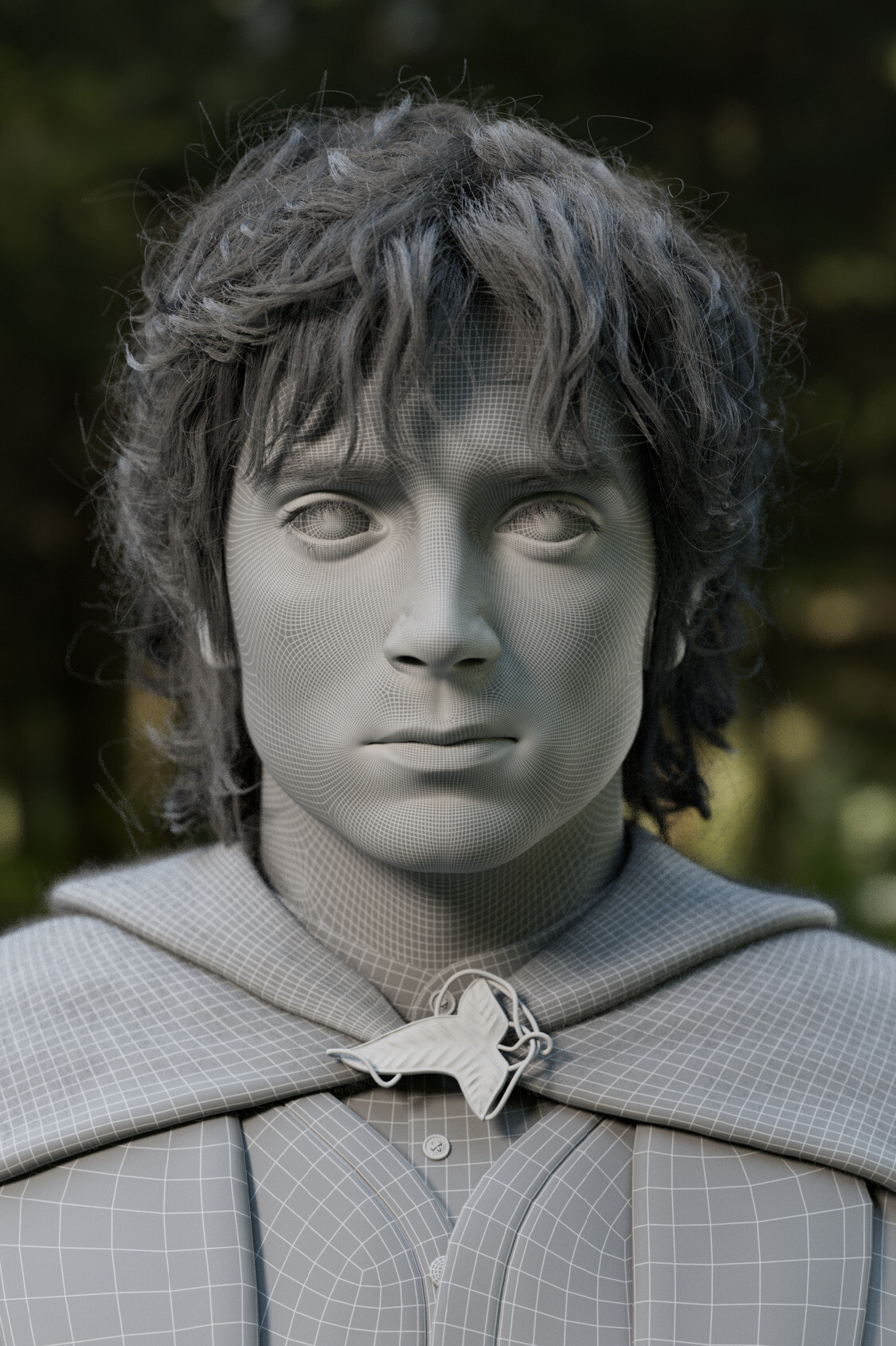 Eden Exposito - Frodo Baggins - Elijah Wood - Lord of the Rings - Likeness