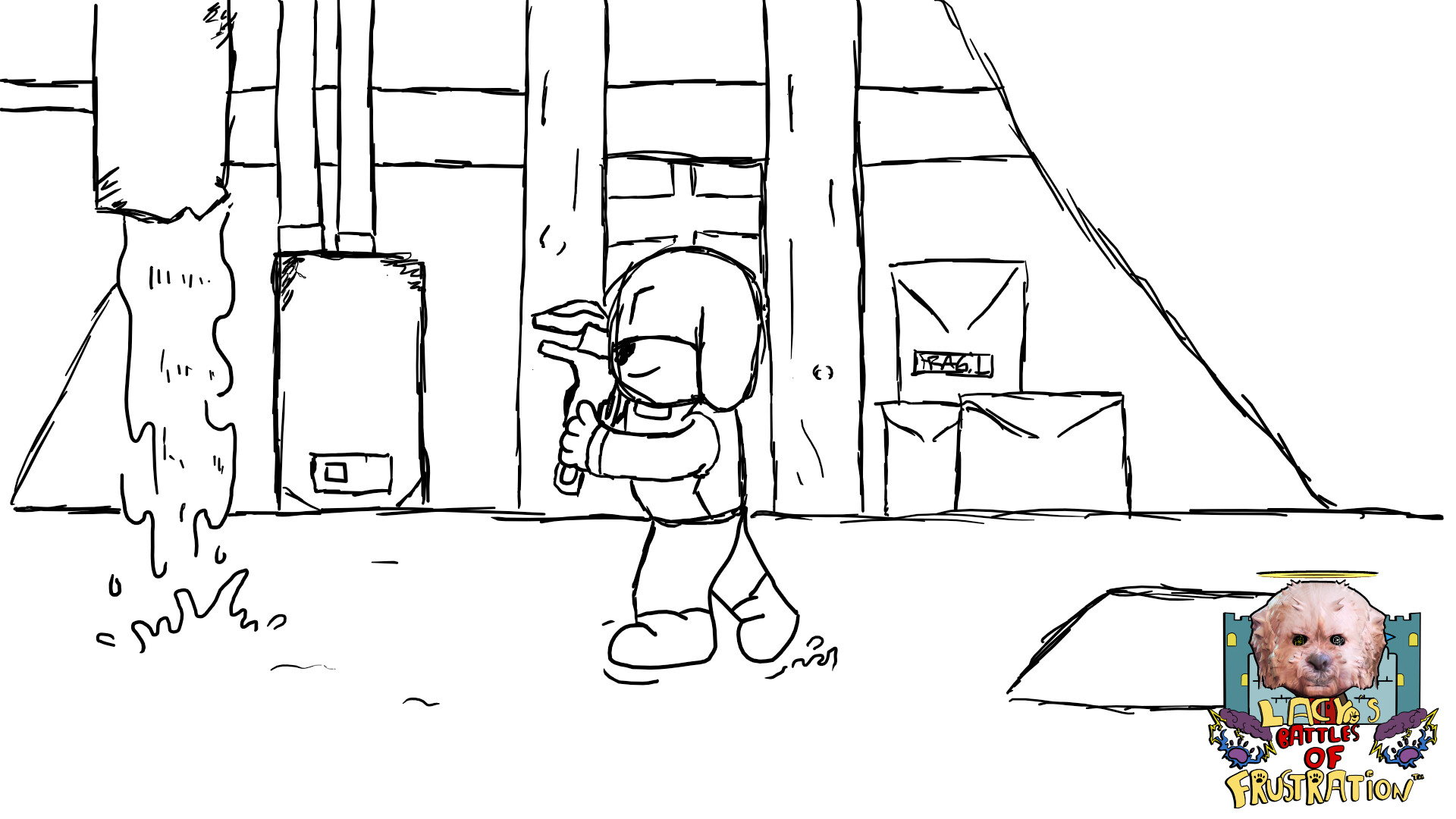 ArtStation - 2018 a flood upstairs, unfinished comic