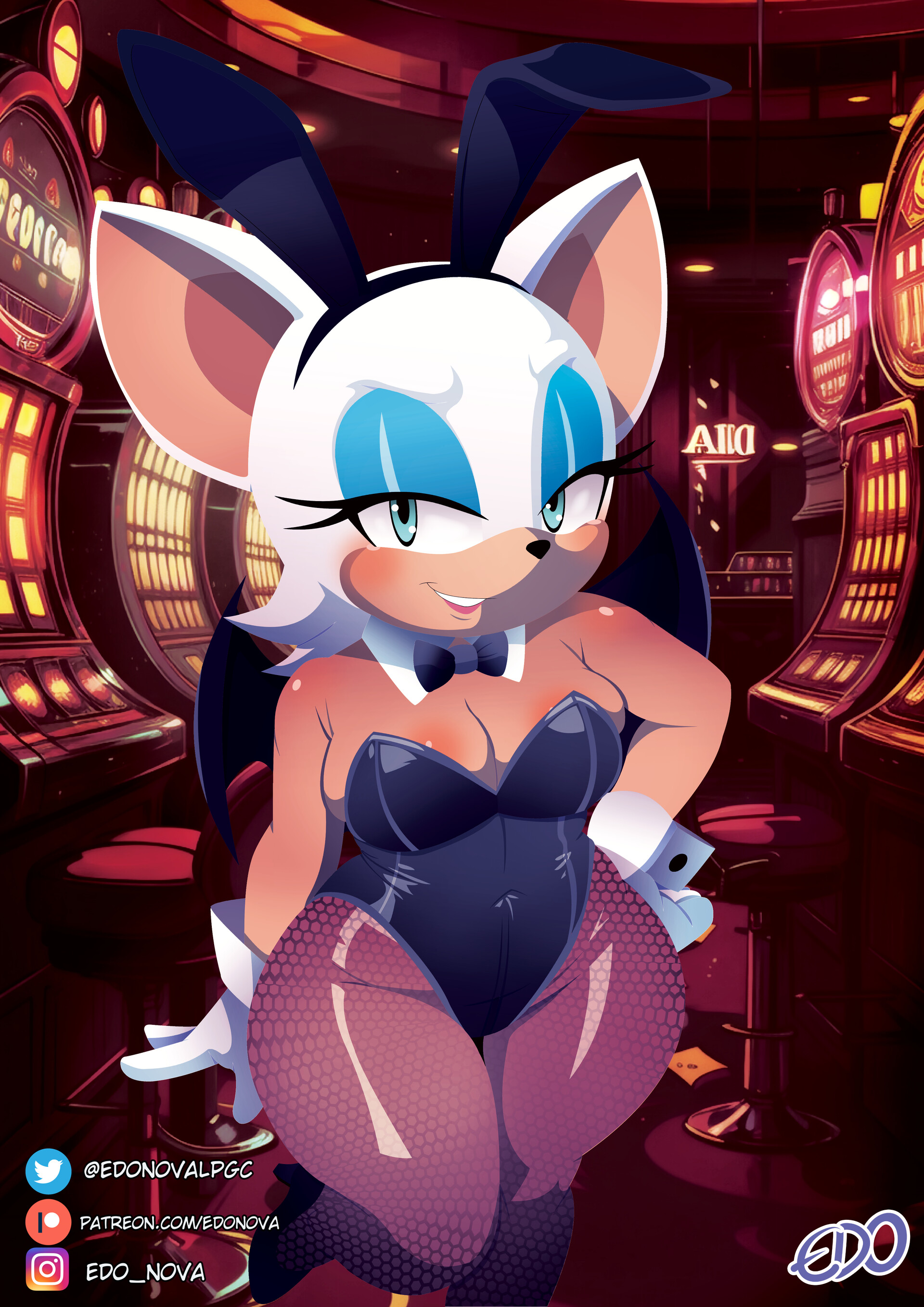 ArtStation - Rouge Casino Bunny