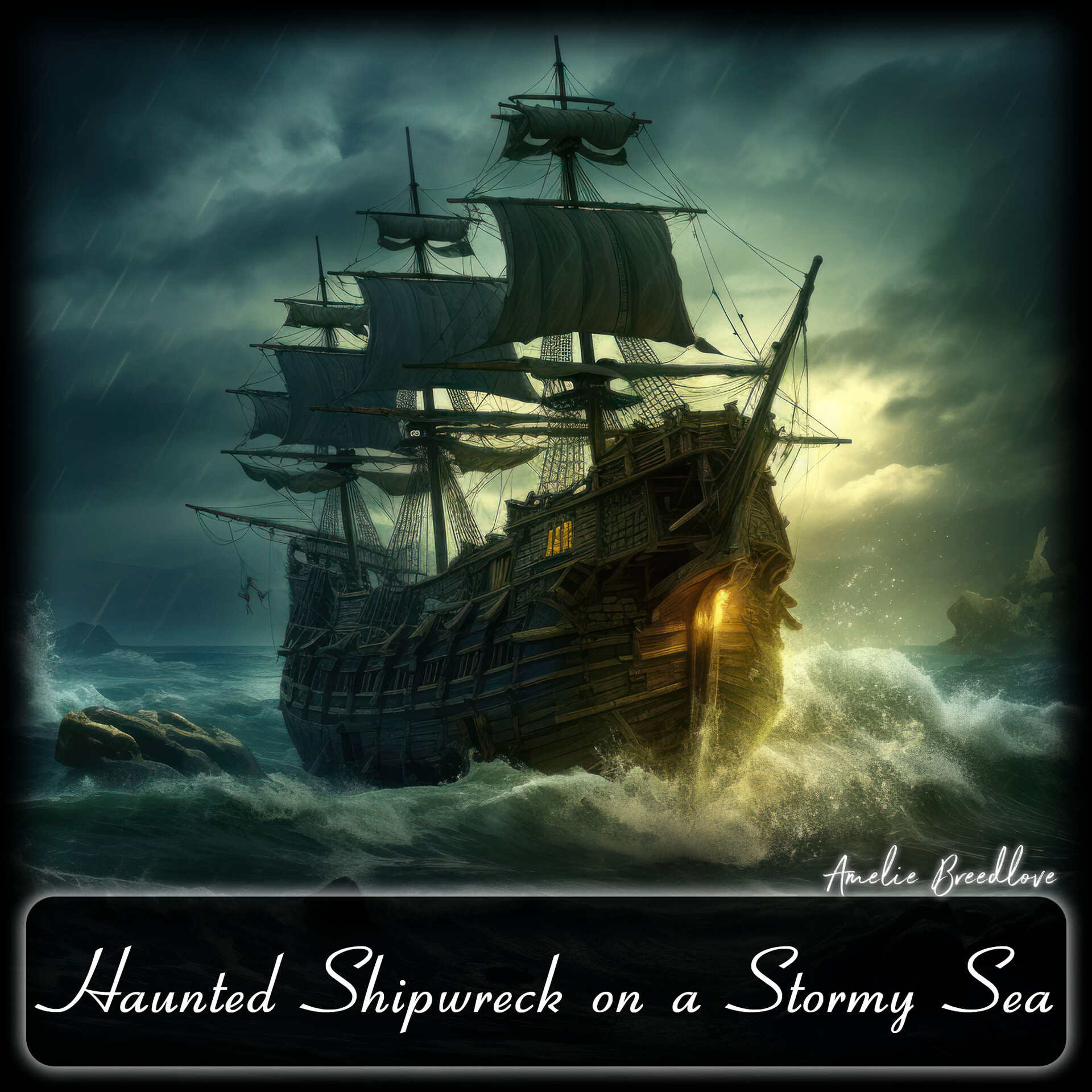ArtStation - 350 Haunted Shipwreck on a Stormy Sea Reference Pack | 4K ...