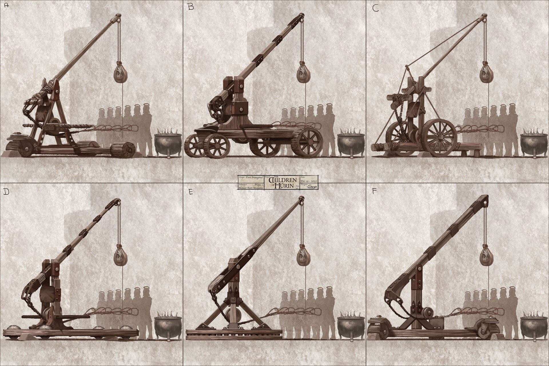 Sergio Botero - The Children of Húrin - Props 3