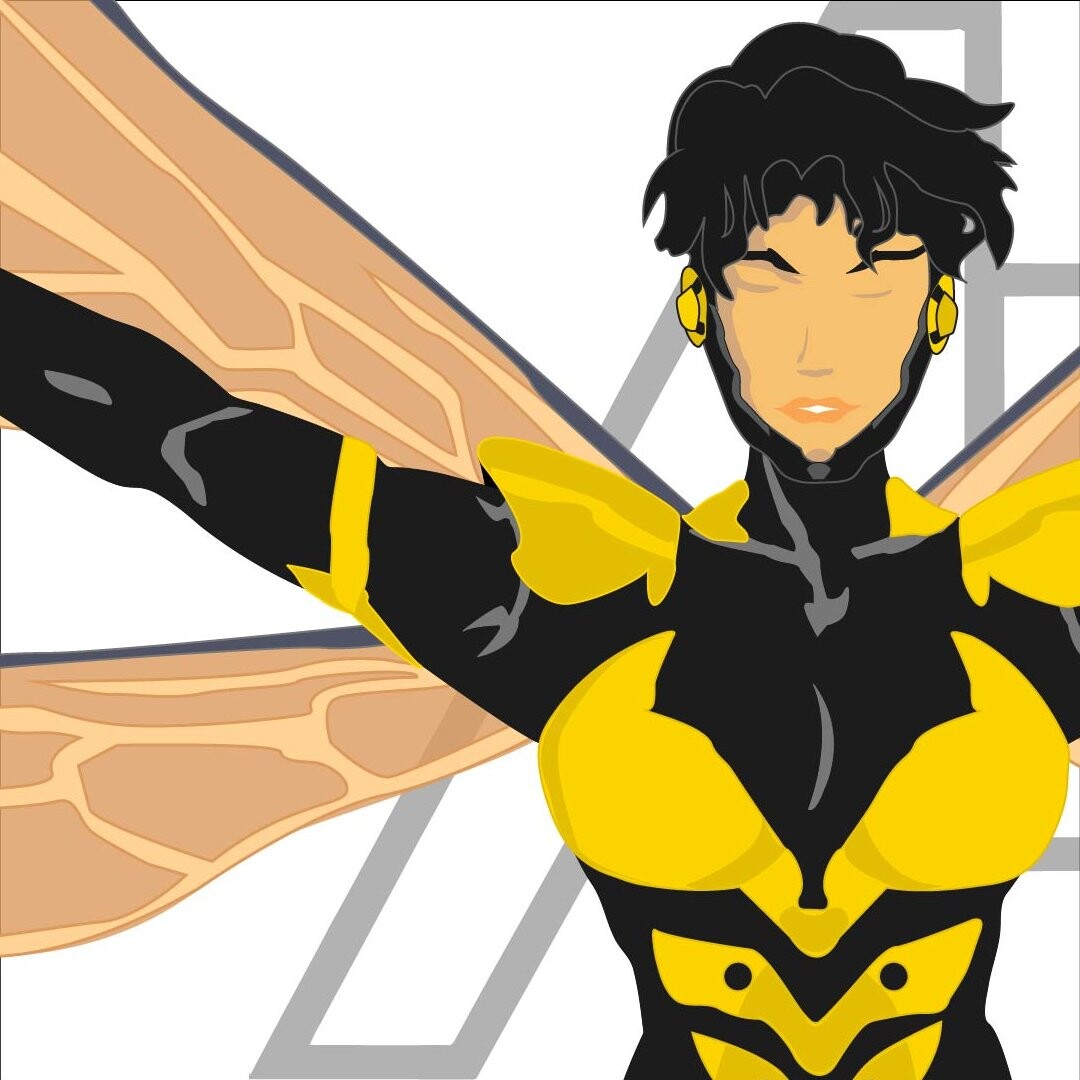 ArtStation - 51 : Earth's Mightiest Heroes - The Wasp