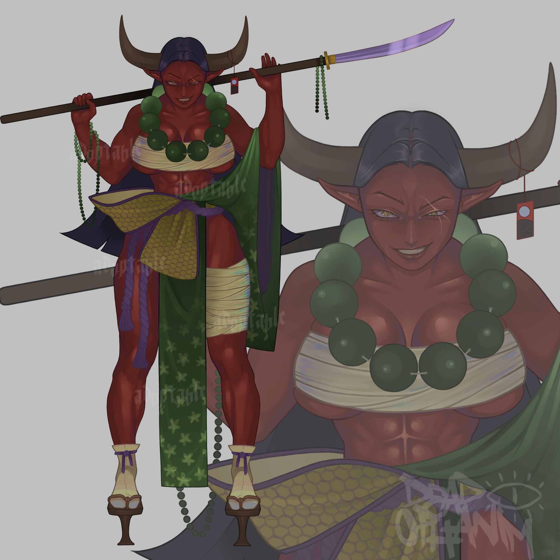 ArtStation - Demon adoptable