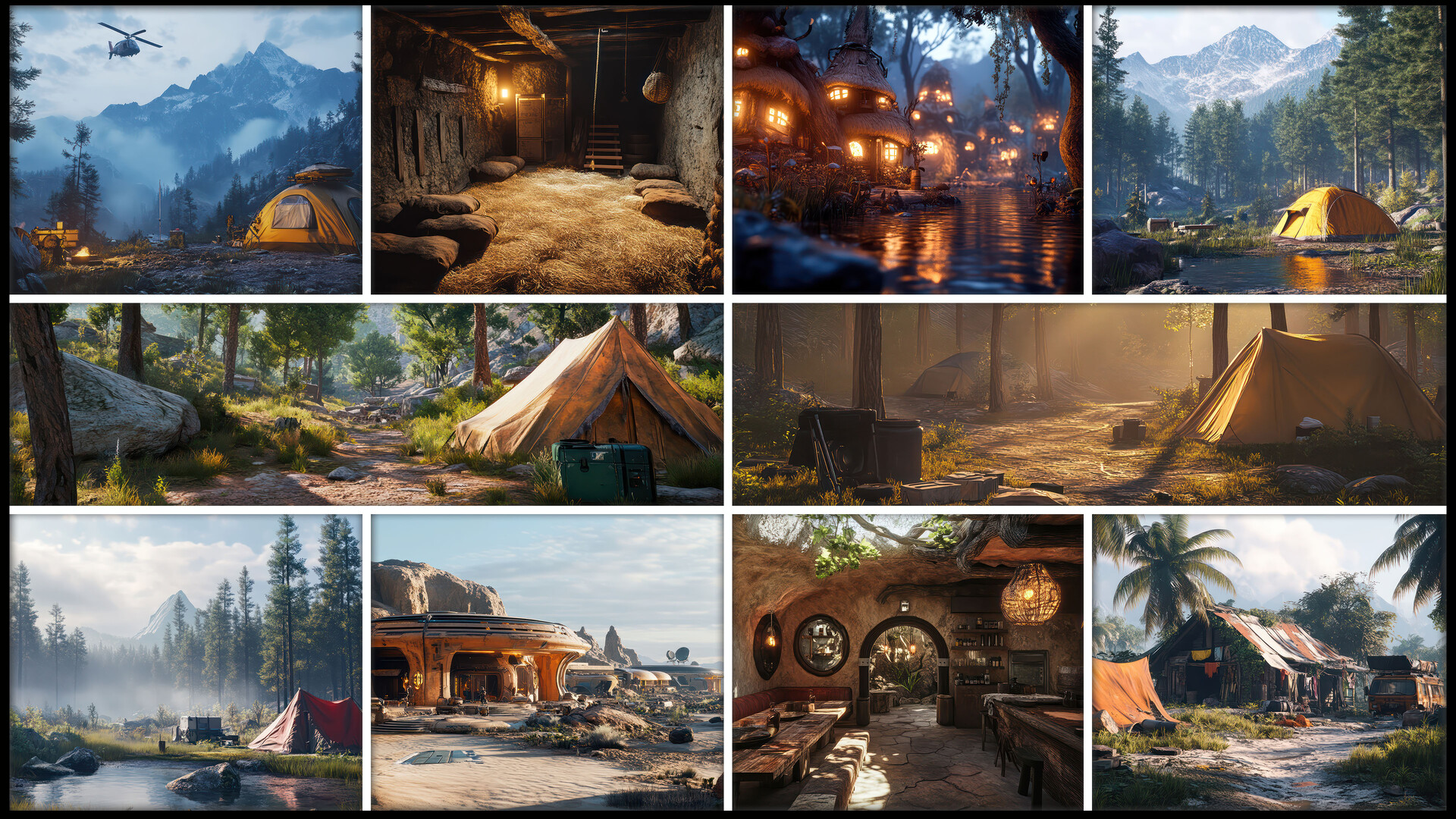 Ferial Concept - 🔹260 Helio Punk - Environment Concept Reference Image ...