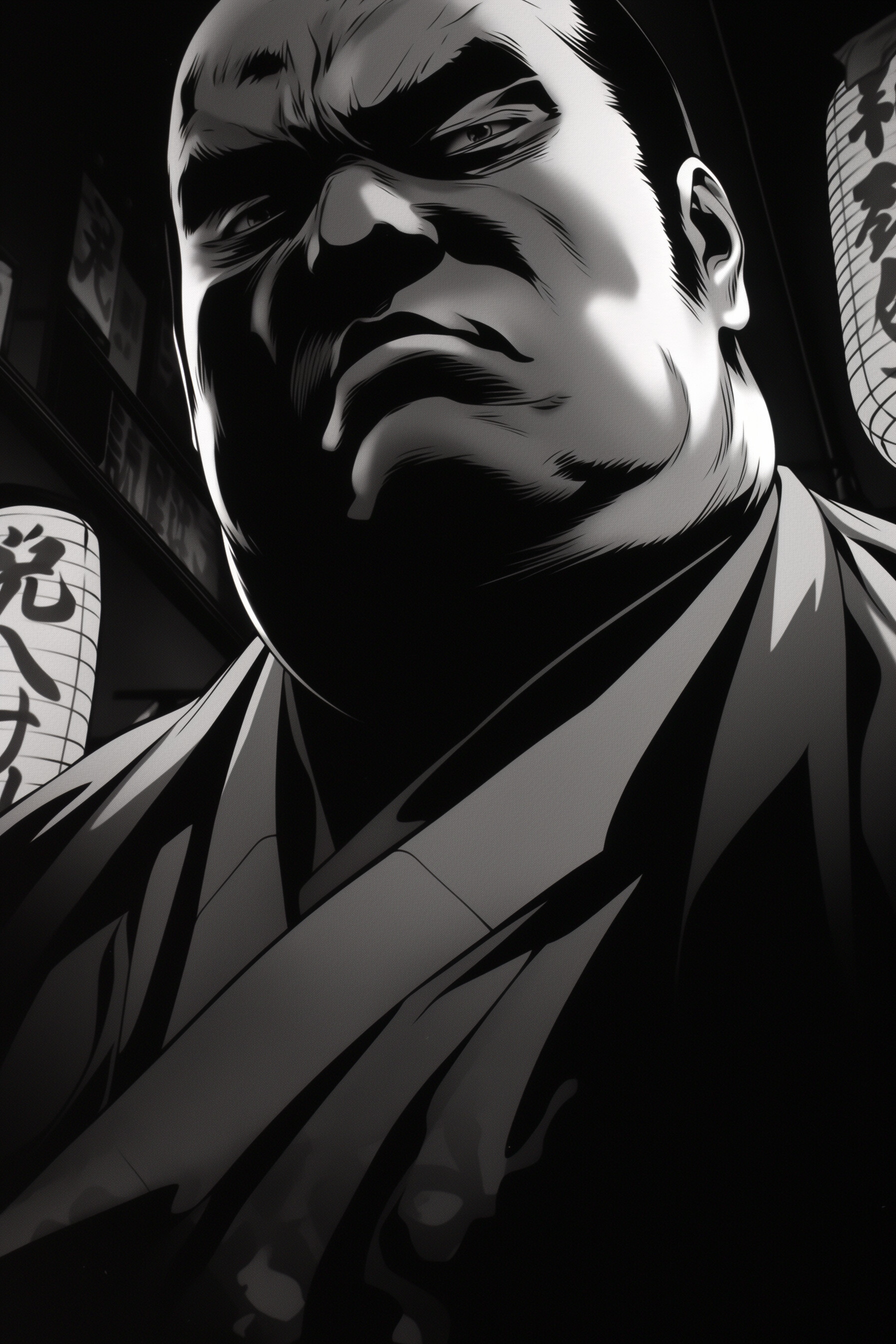 ArtStation - Noir yakuza concept