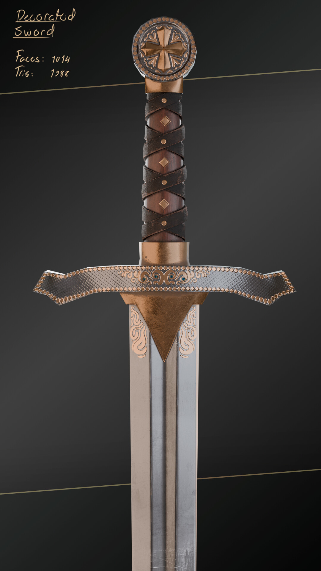 ArtStation - Decorated Sword
