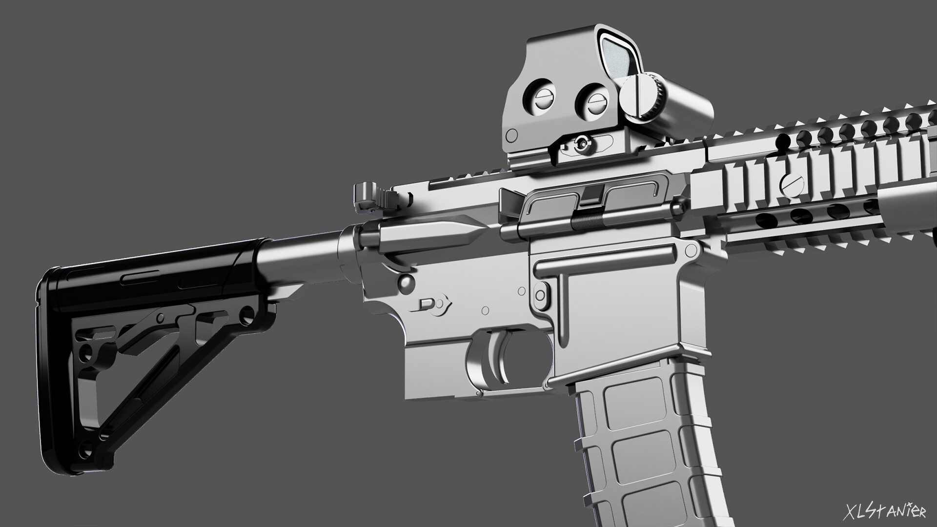 ArtStation - WIP AR15 Weapons Project