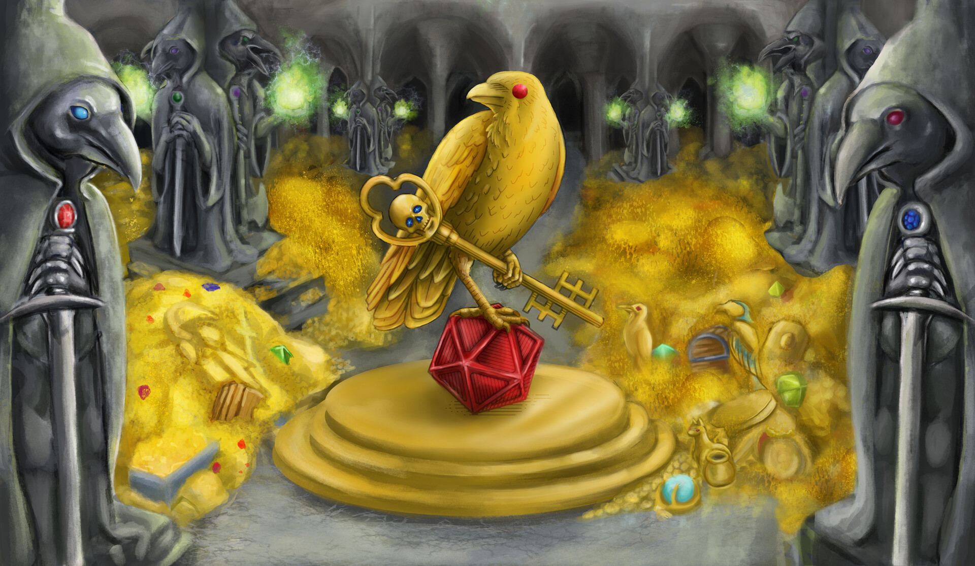 ArtStation - LGS Playmat Design