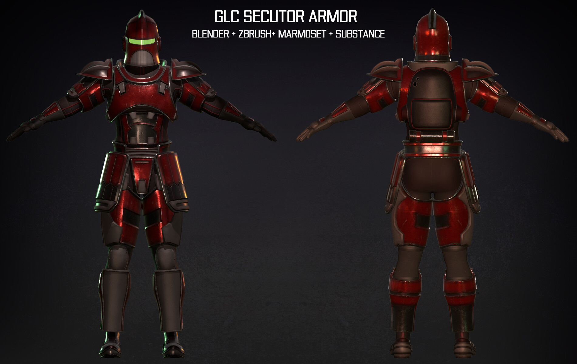 ArtStation - GLC Secutor Armor
