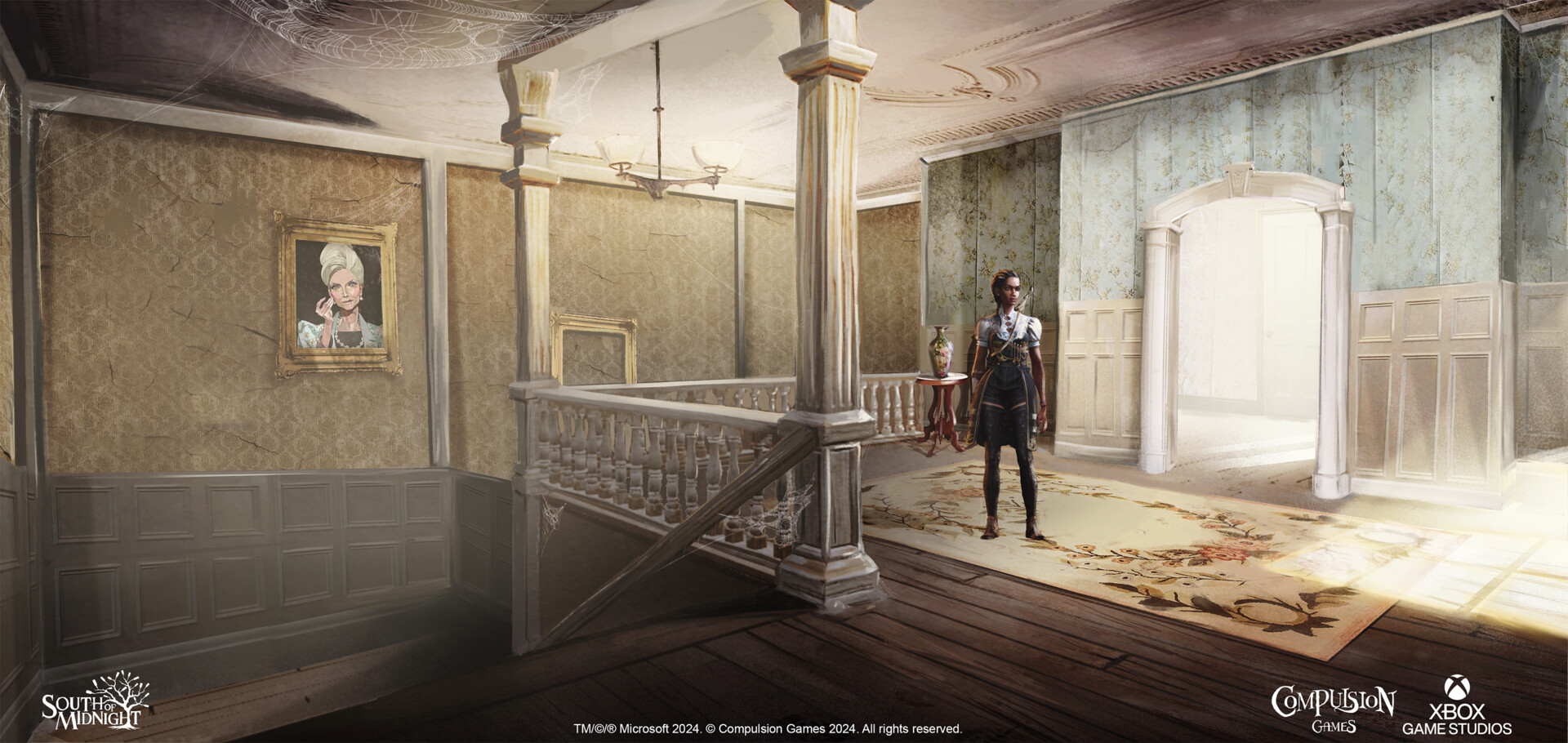 Lucy Zini - South of Midnight - Bunny's Cottage Concept Art