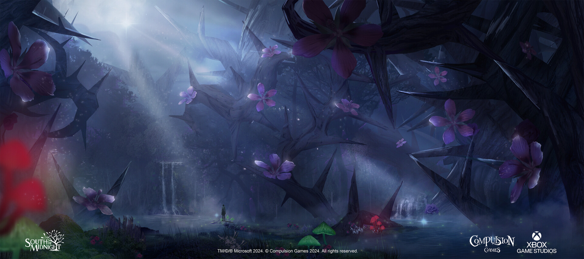 Lucy Zini - South of Midnight - The Abysmal Swamp Concept Art